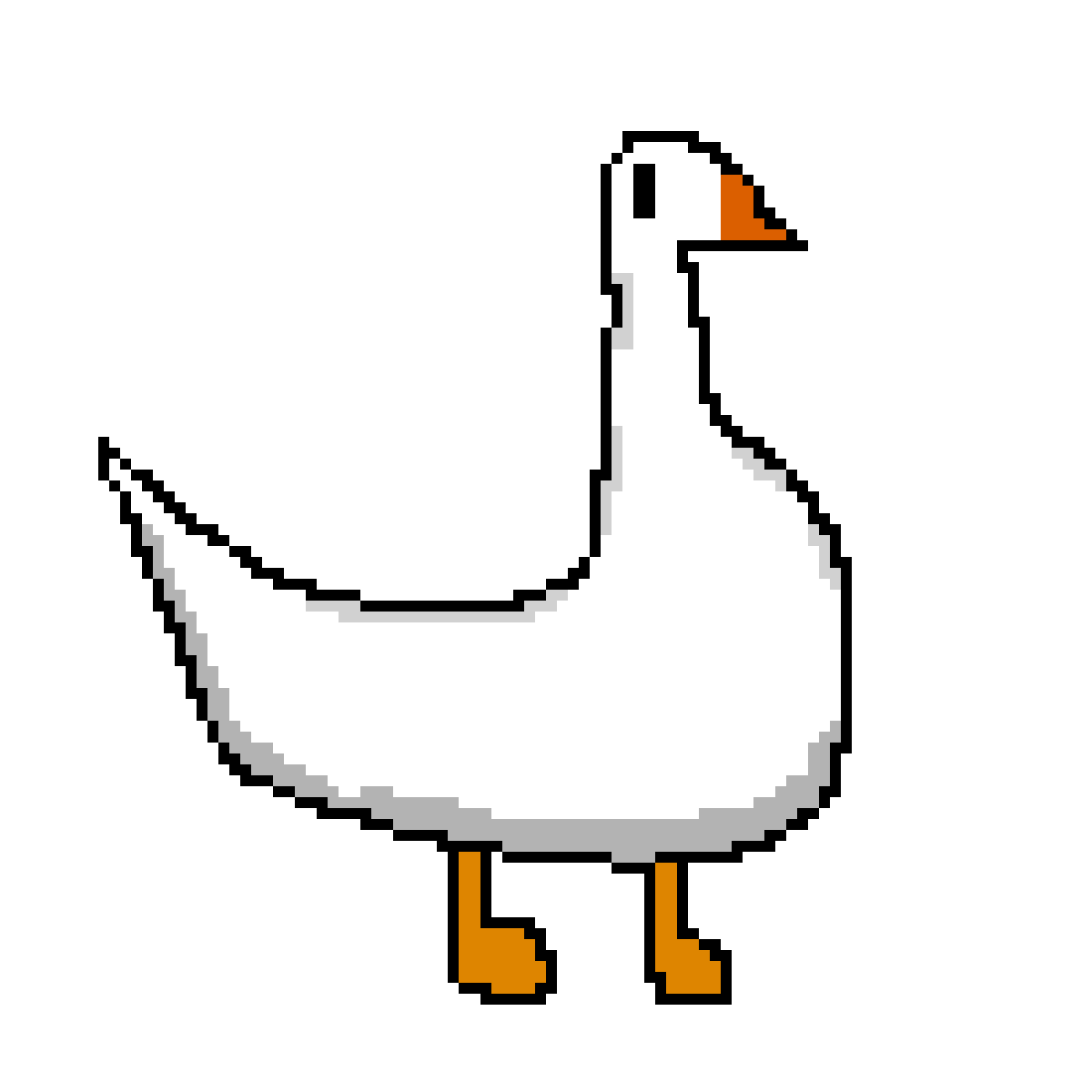 Pixilart - goose v2 by goooseuwu