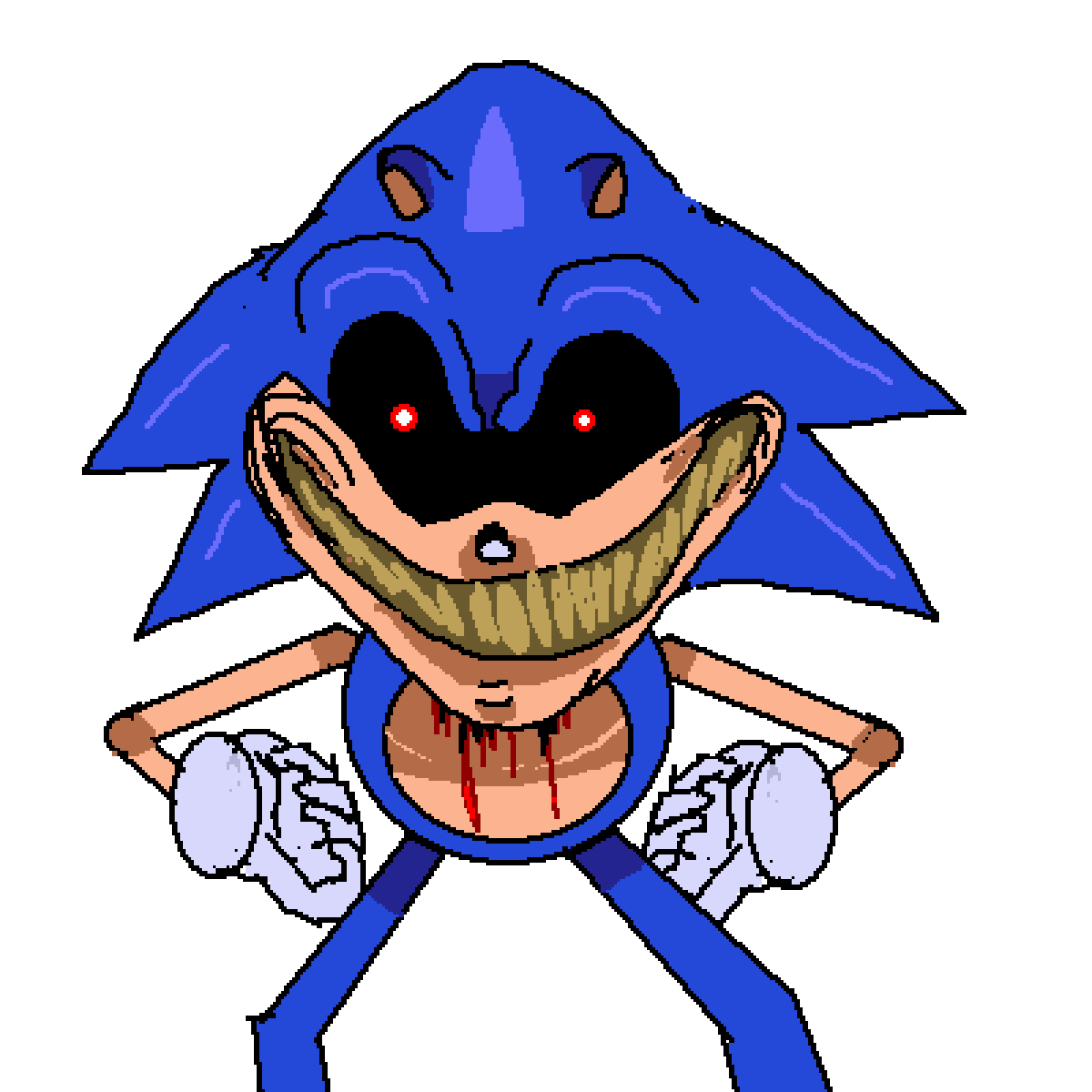 Sonic.exe (²01¹×) Palette - Pixilart