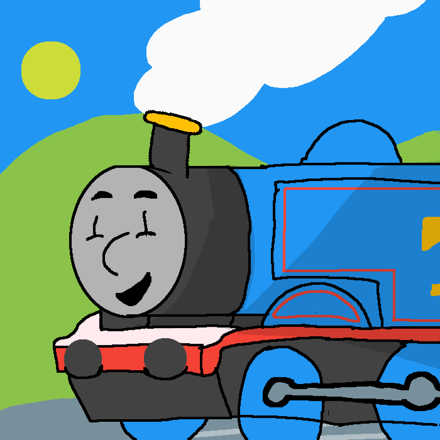 Pixilart - Thomas The Tank Engine by OZZI3-DR4WZ