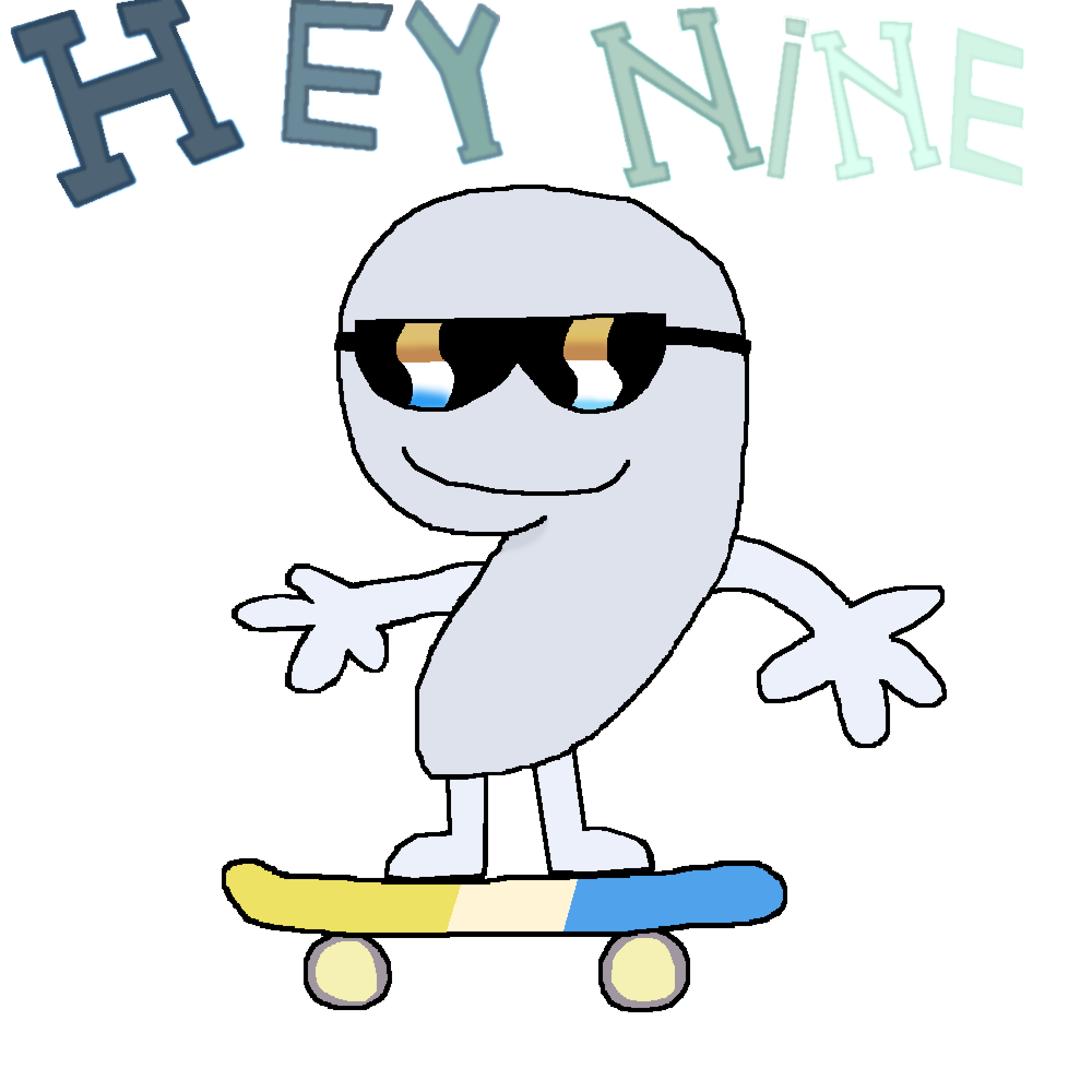 Pixilart - Hey Nine by hauham