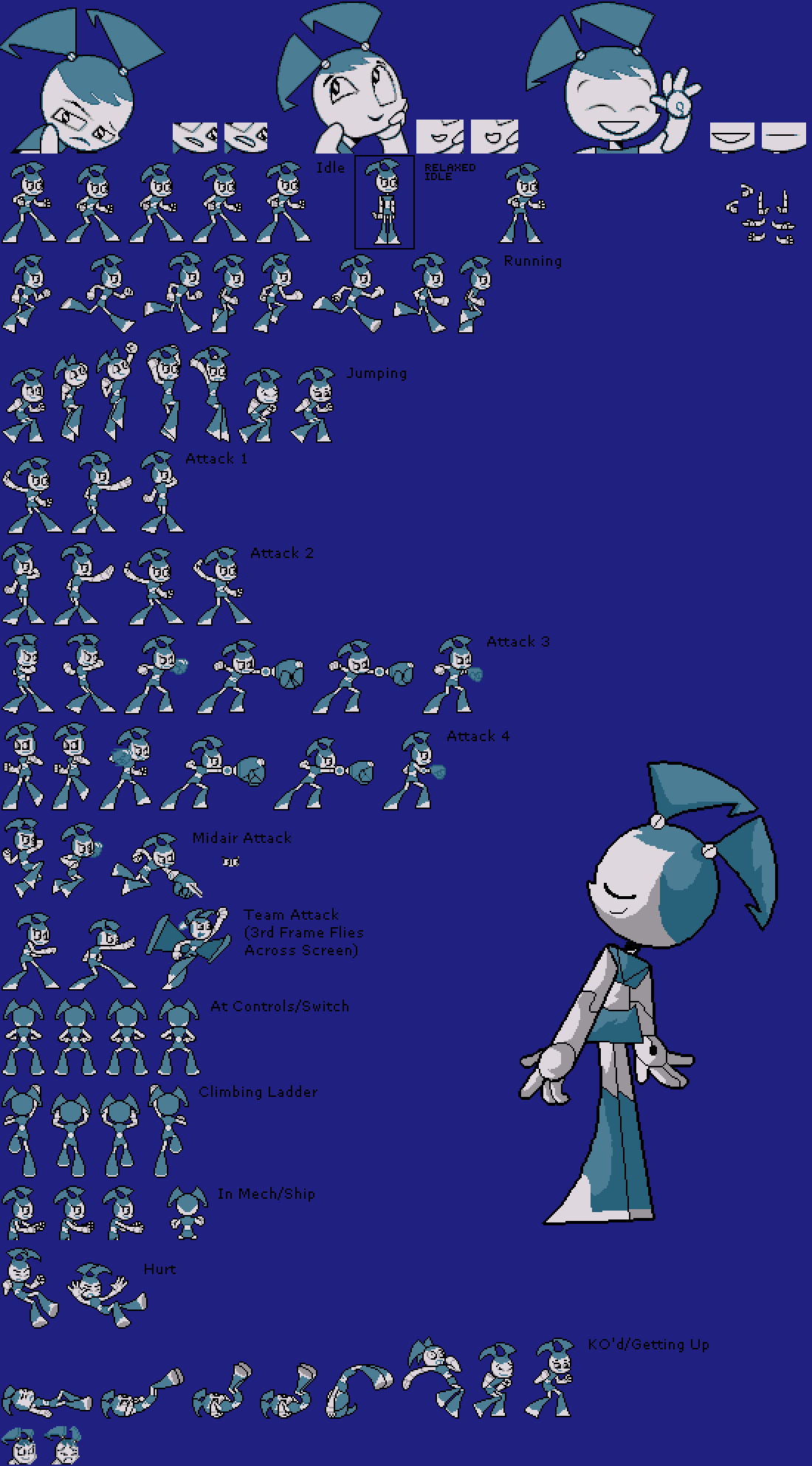 Pixilart - 2006-JX96 disguise 2nd form sprites by Jmear-Collins96