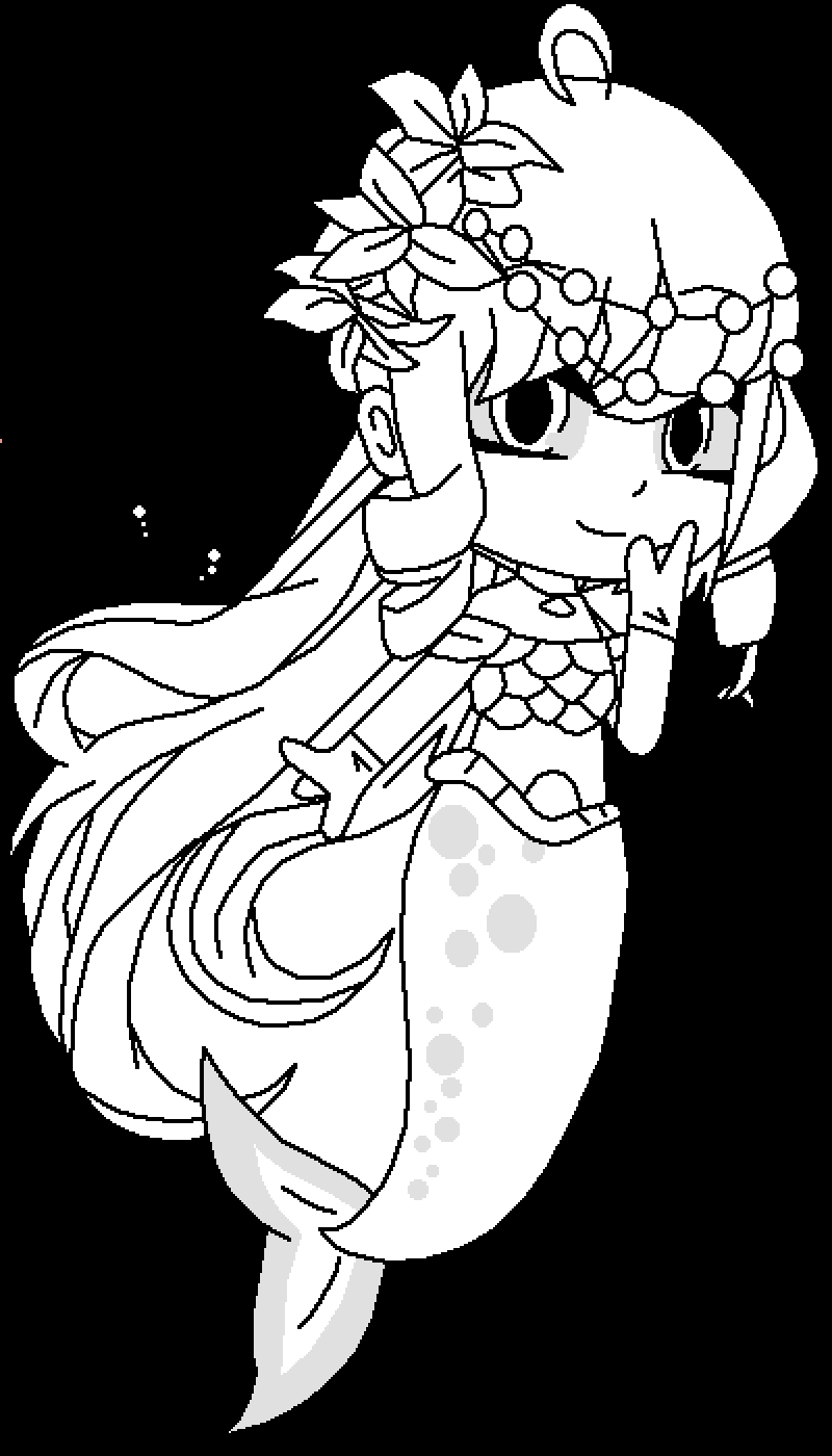 Pixilart - Gacha Club Mermaid Base by GiaSkyyy