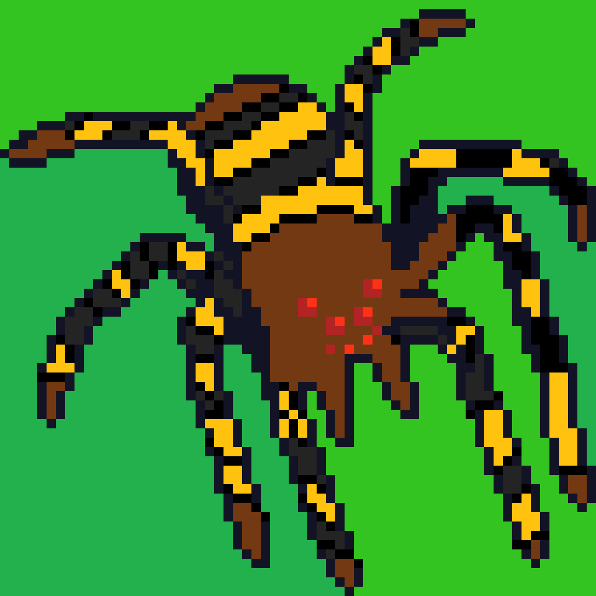 Pixilart - Spider by Kuba10