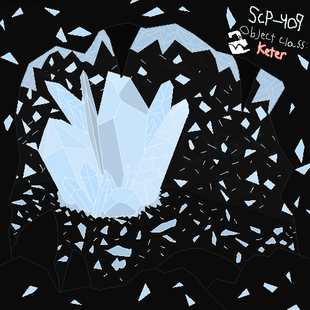 Pixilart - SCP-409, Contagious Crystal by MisterSinister