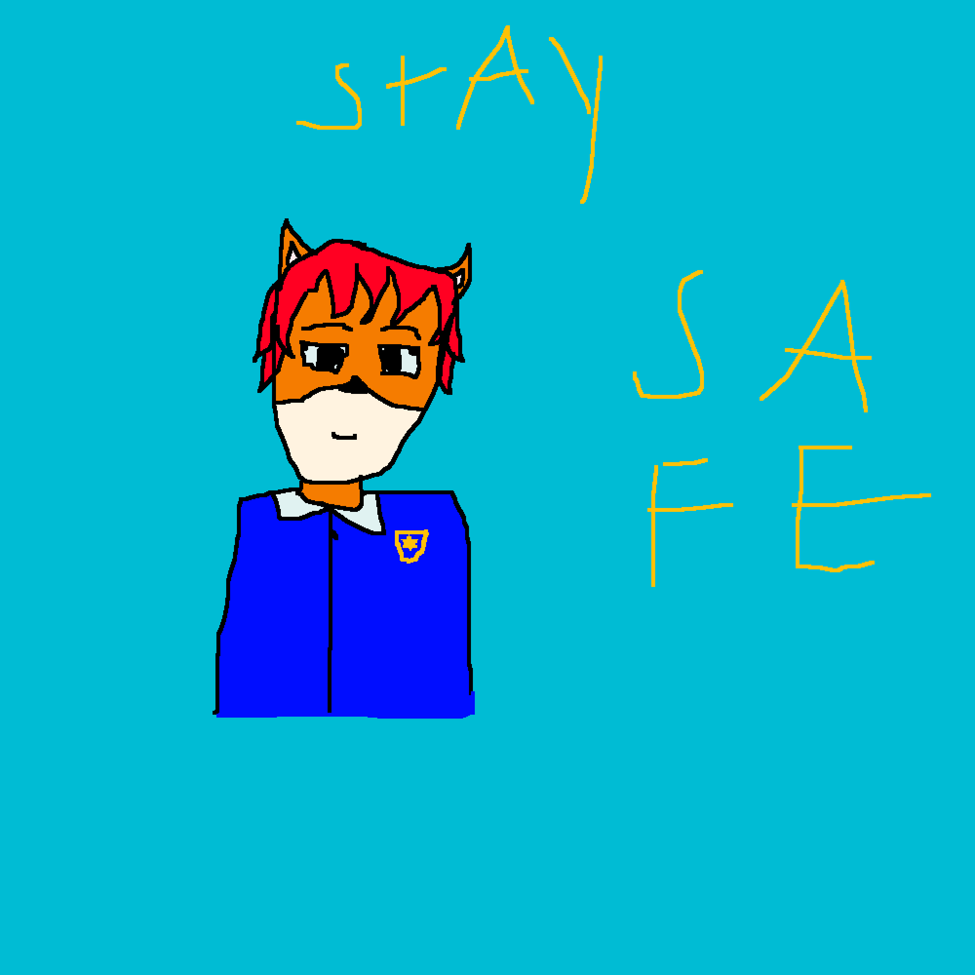 Pixilart - Furry police boy by MippyClippy
