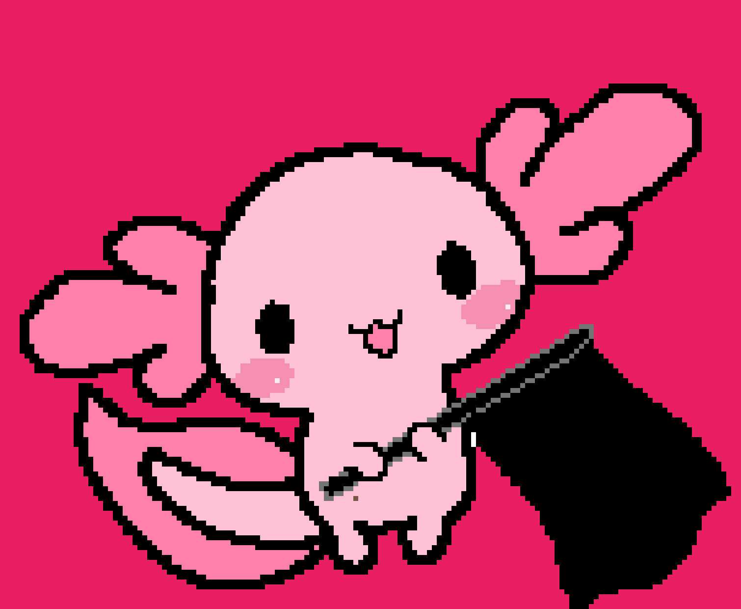 Pixilart - axolotl flag by doglover323