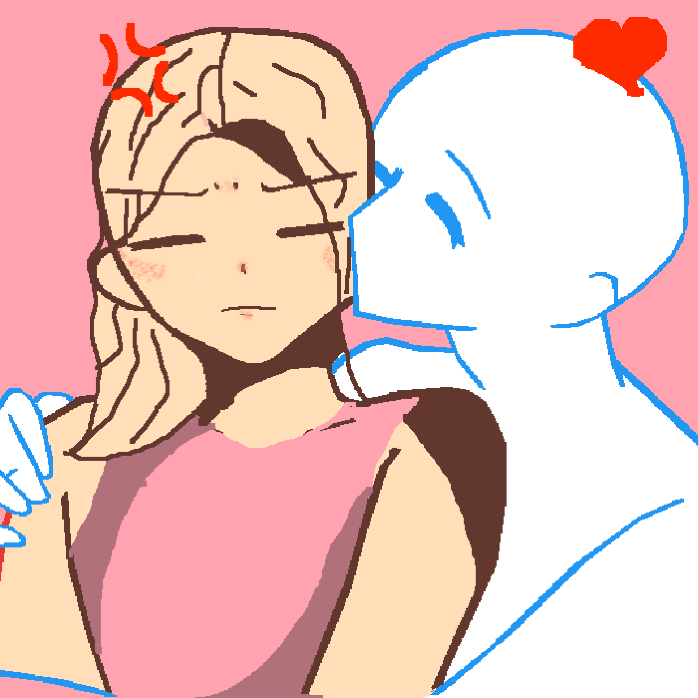 Pixilart - Cute couple base. by ThatGirlSydd