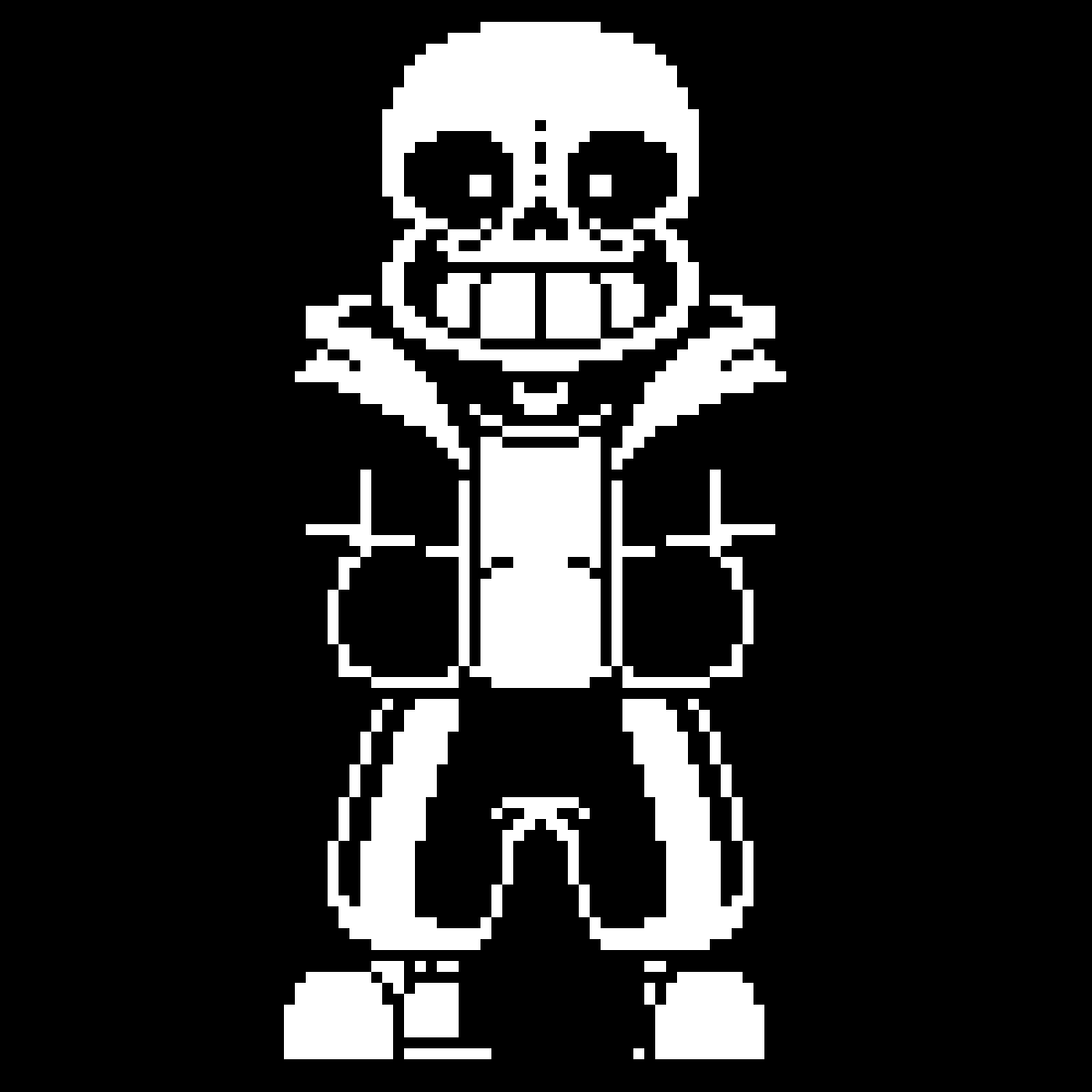 Pixilart - custom sans base by Matthew2013