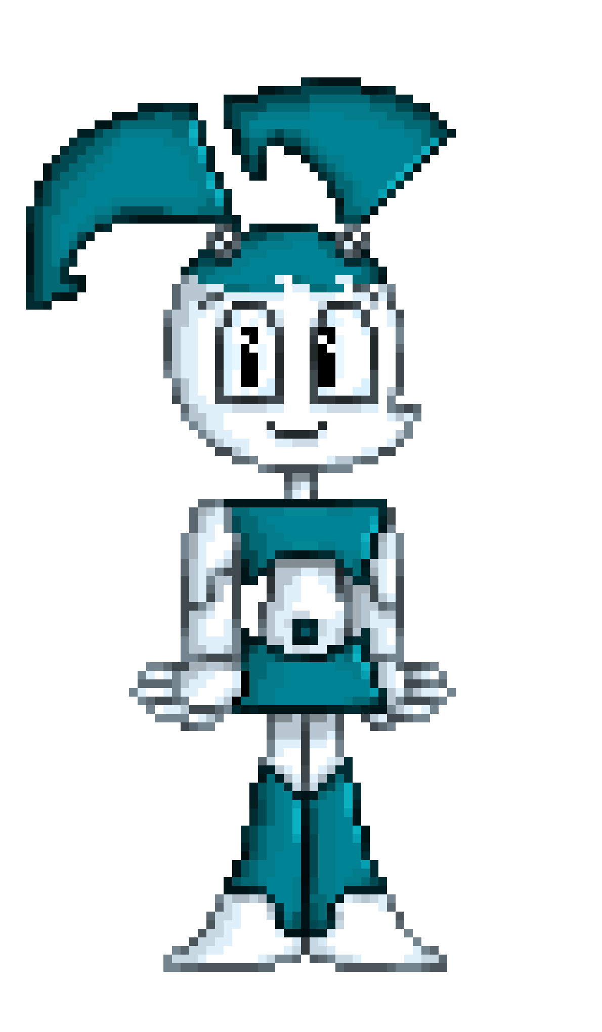 Pixilart - Jenny from My Life as a Teenage Robot!!!! (Animated!!!) by ...