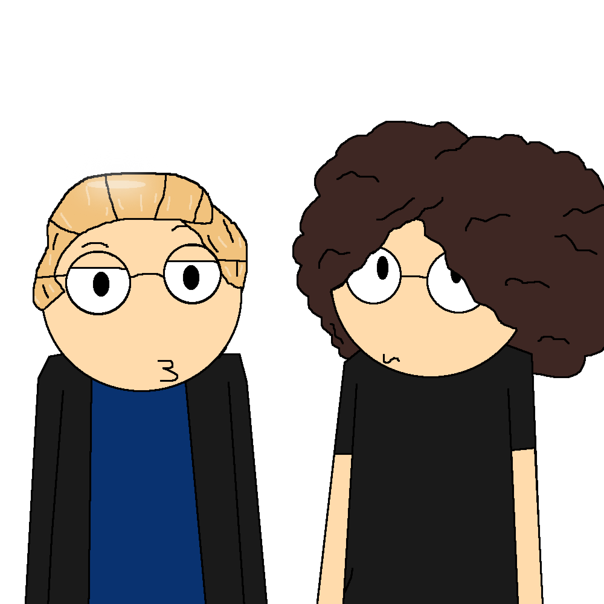 Pixilart - Peyton and Chris models by DrawReese2