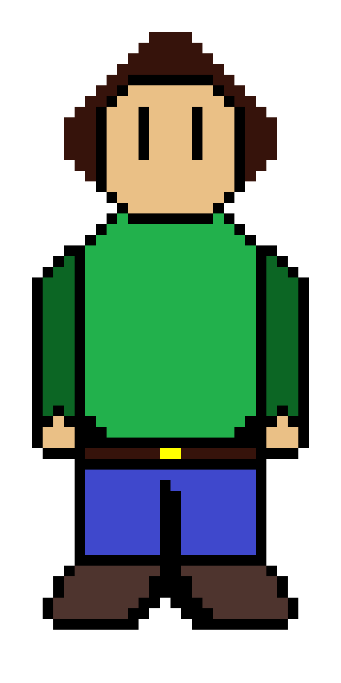 Pixilart - Sprite Standing by CrazyGamer354