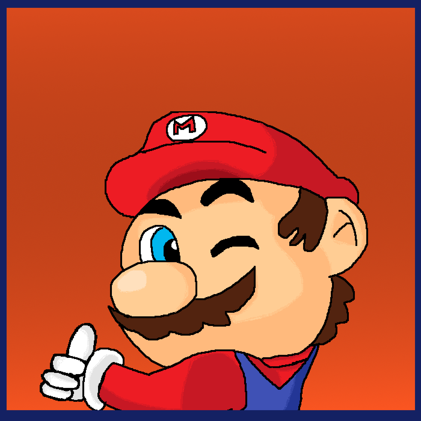 Pixilart - Super Mario by TheEggManGal