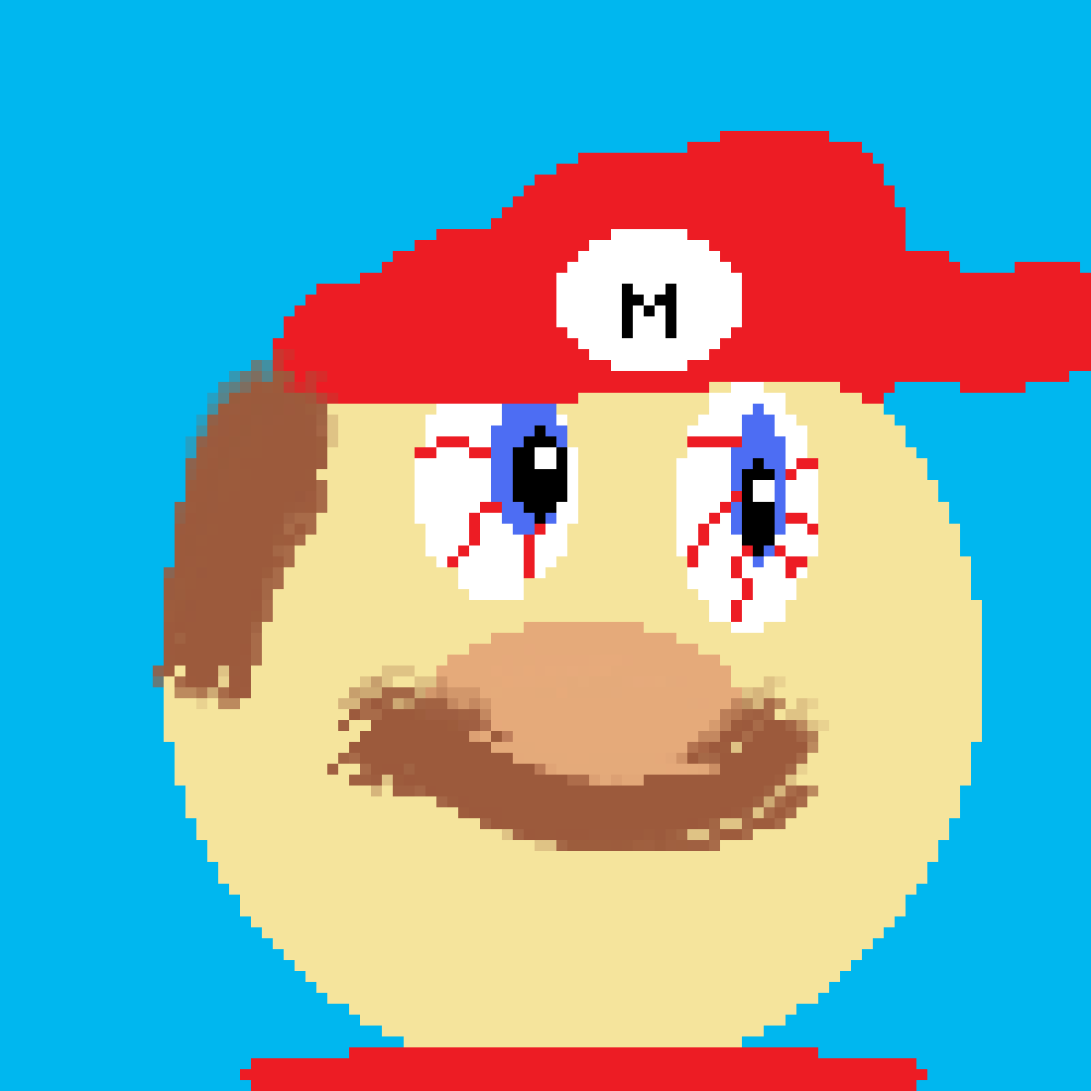 Pixilart - Mario stayed up late studying by Segwaykid