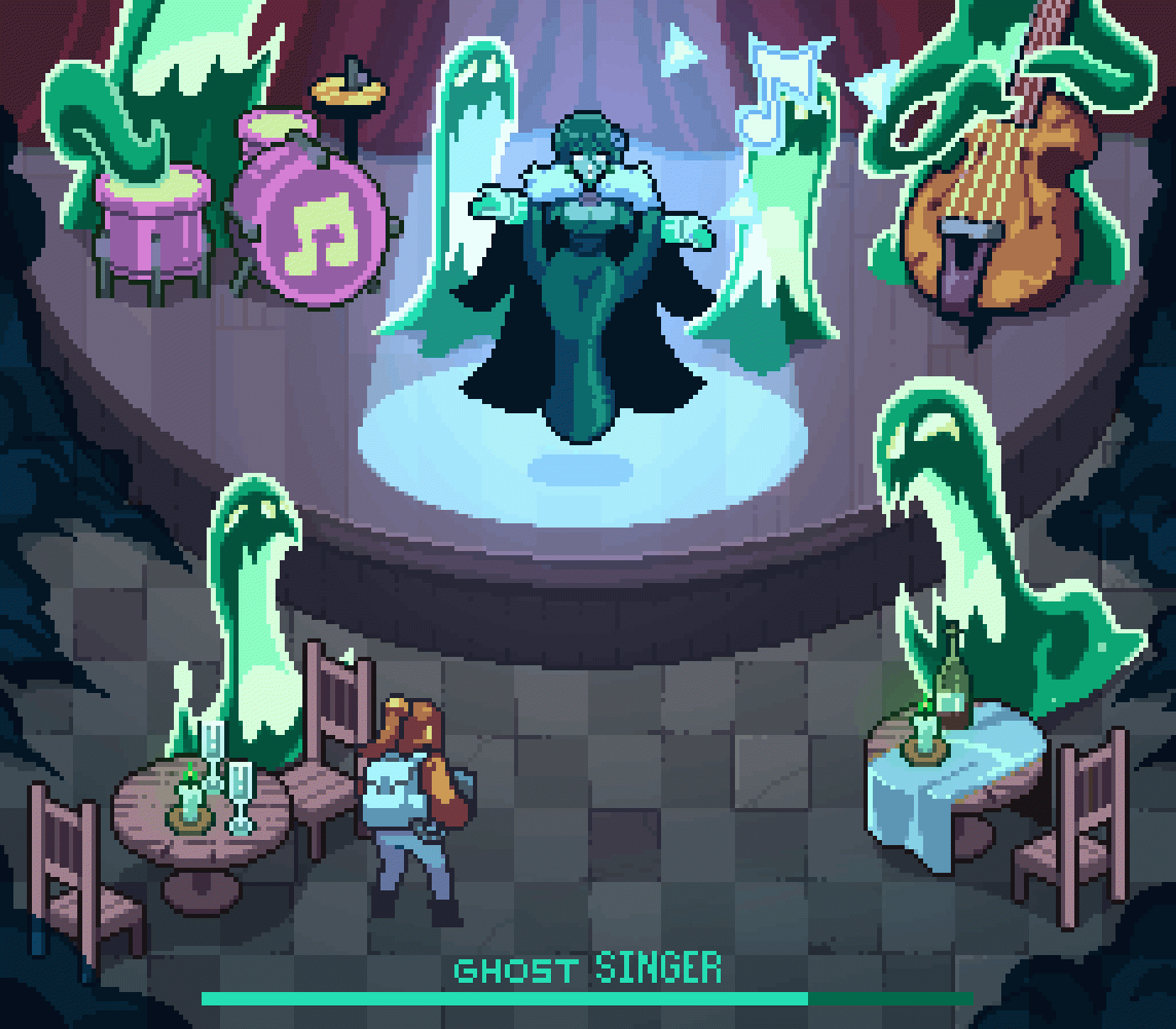 Pixilart - Ghosts singer by Otarook