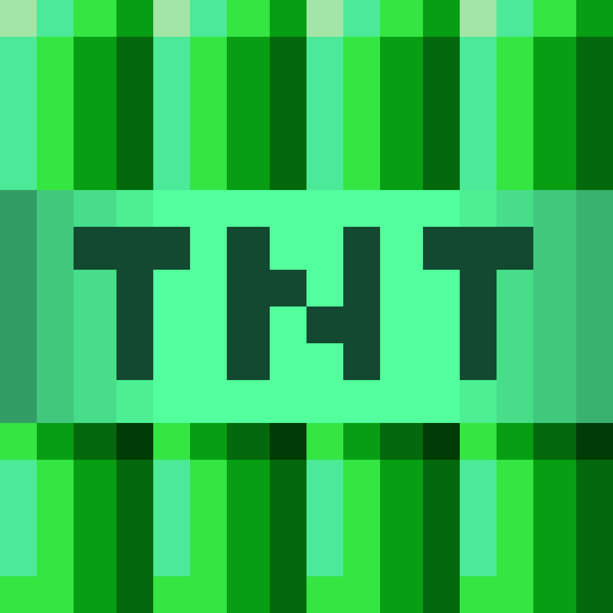 Pixilart - Green TNT by ThatCatKid