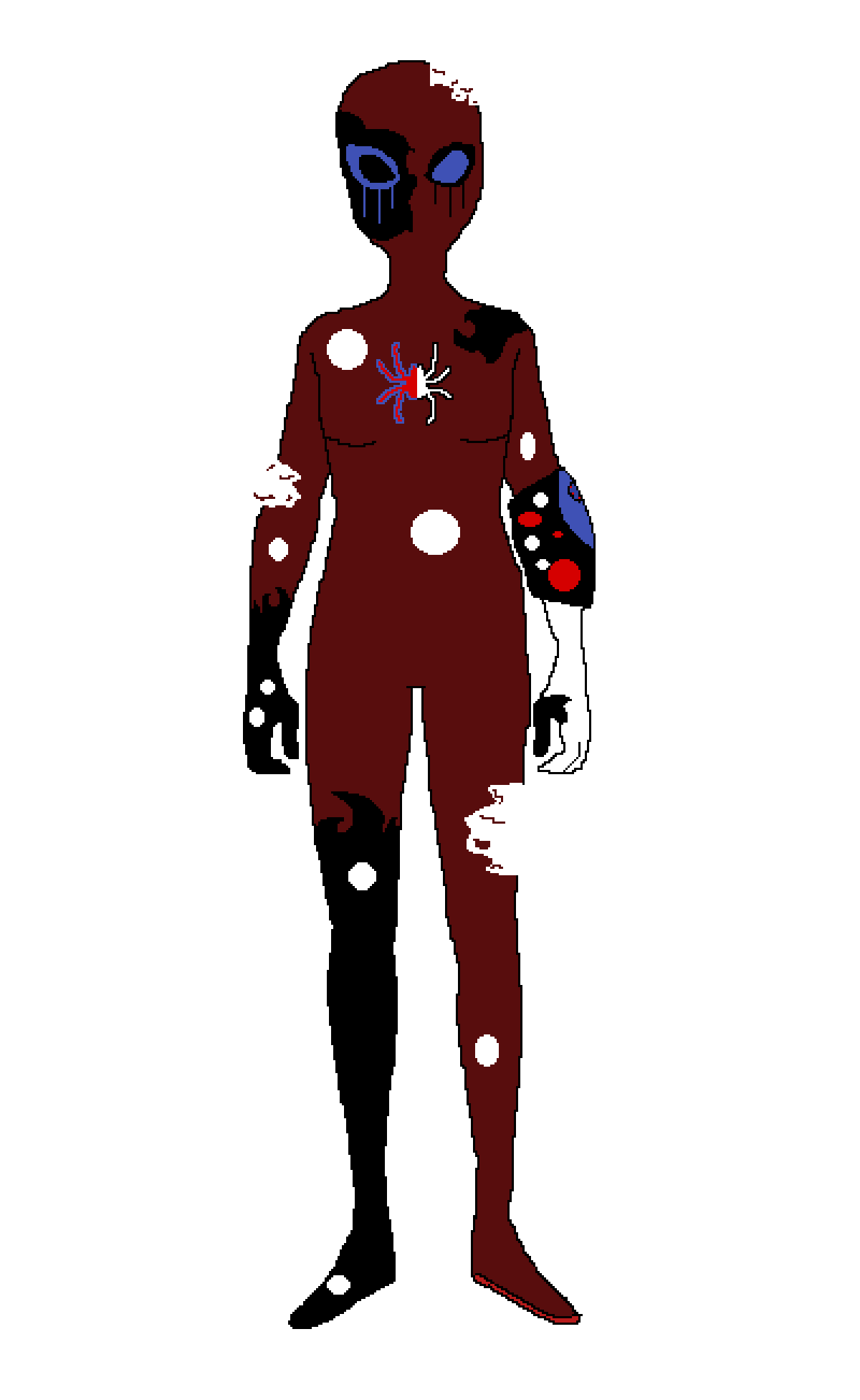 Pixilart - Spider-sona base by Empire-of-god