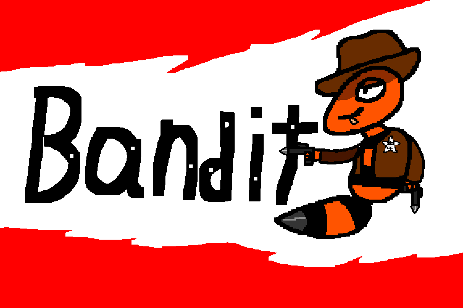 Pixilart - Bandit (from breakfast combo) by Kaelemon