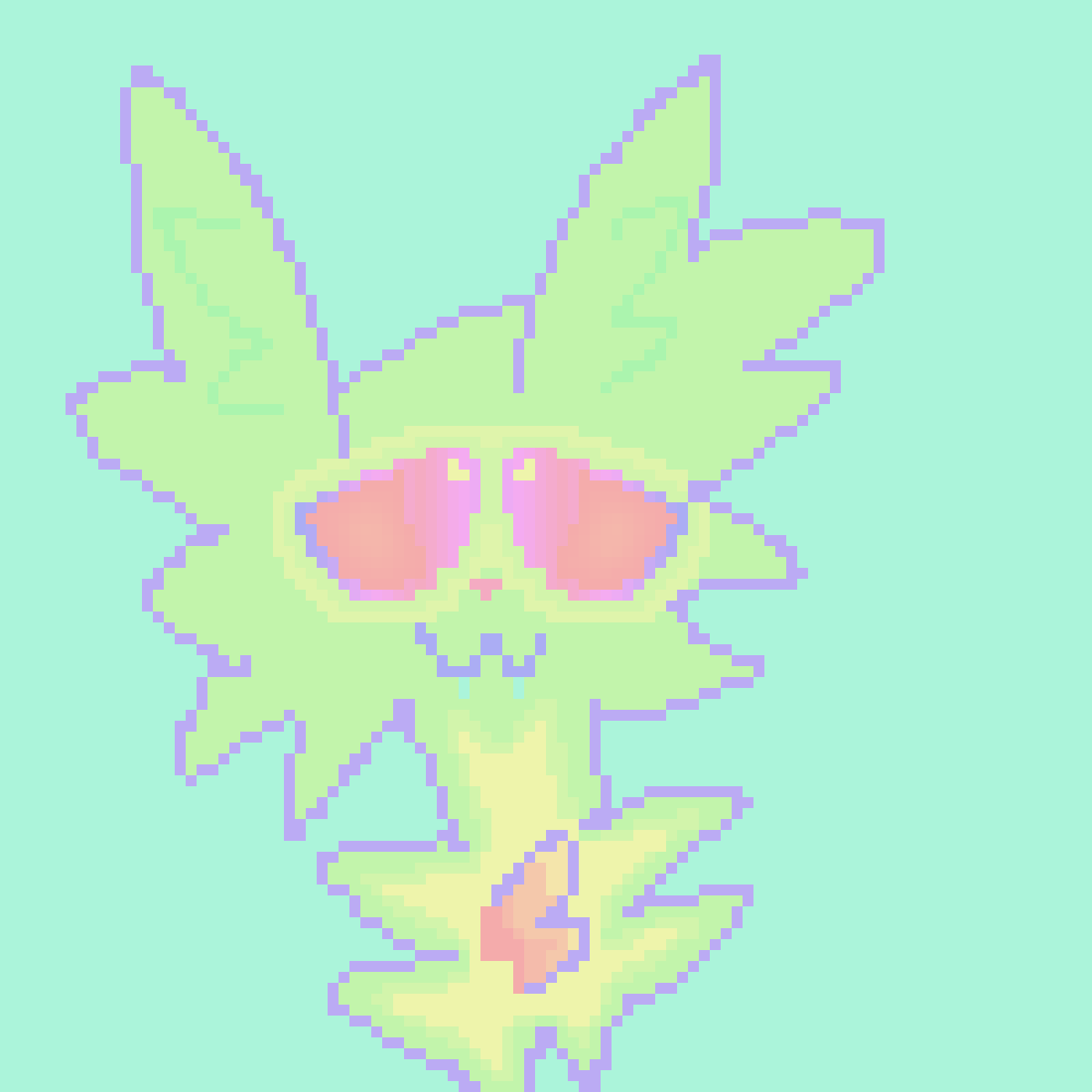 Pixilart - New oc: Pastel!! by violent-cat