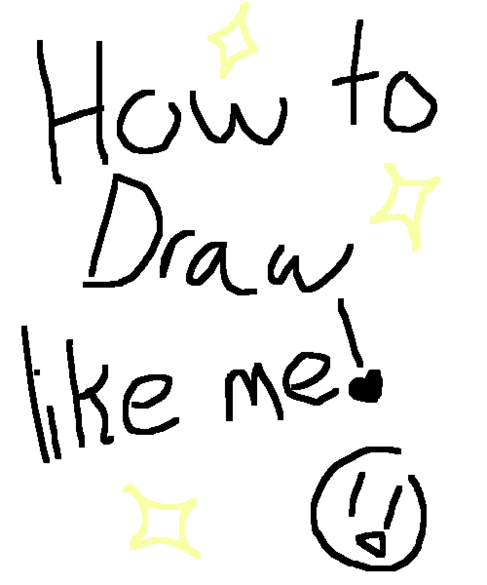 Pixilart - How To Draw Like Me!! by jefftaco