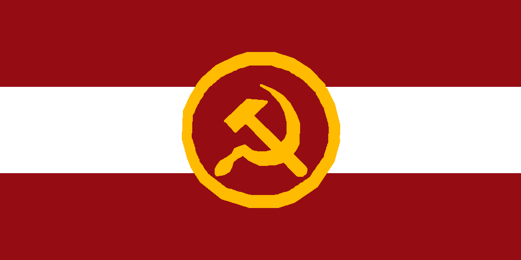 Pixilart - Flag of Communist East Austria by CanadianIce