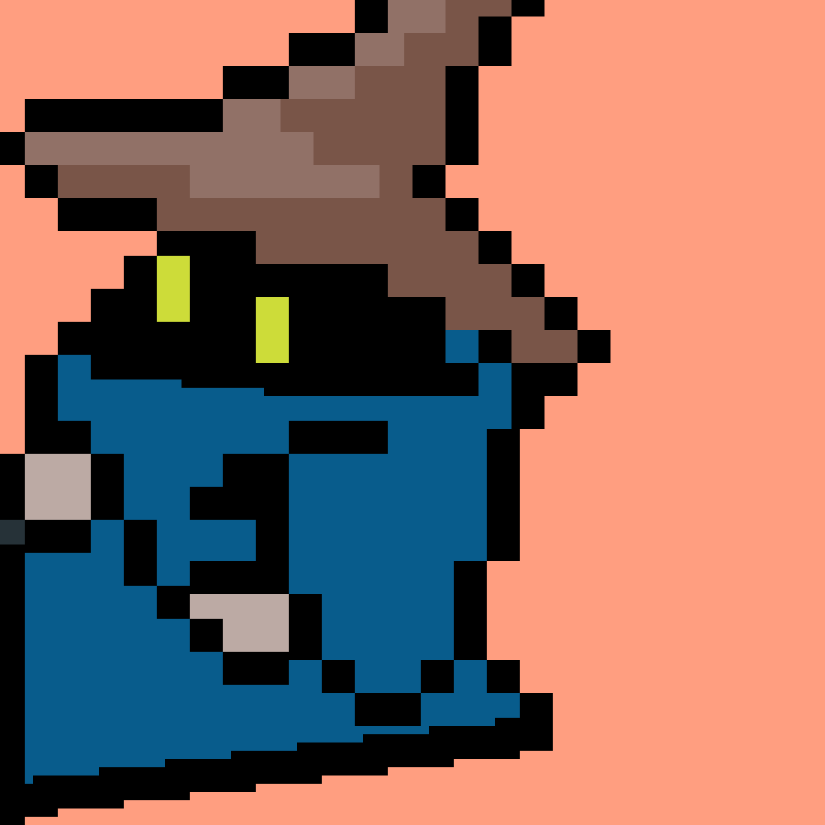 Pixilart - black mage by static-Tv