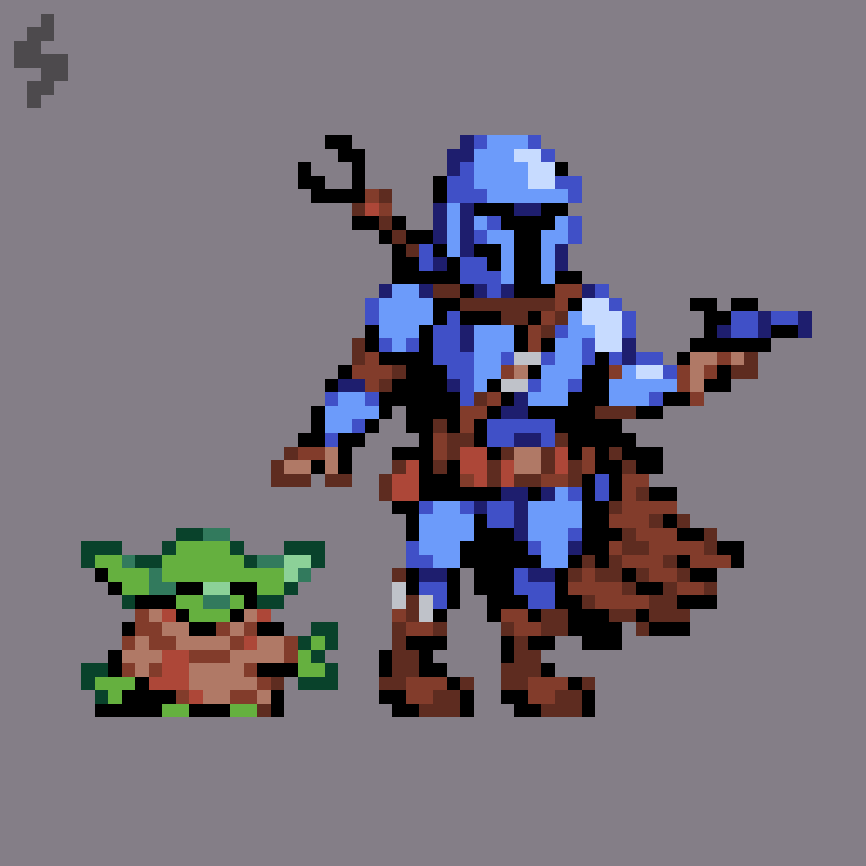 Pixilart - Mando by Dawgsnatcher