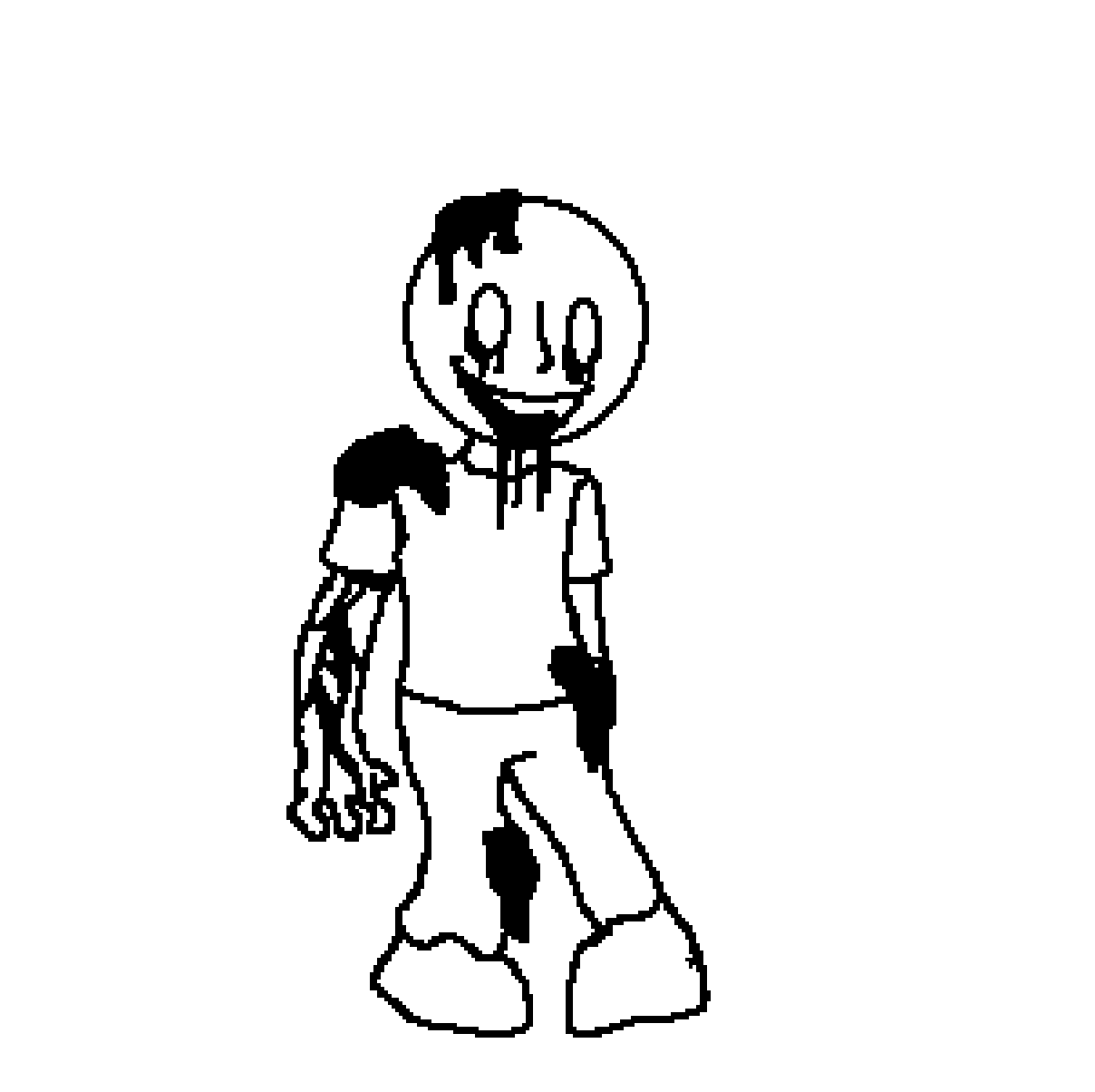 Pixilart - Fnf pibby idle by lb-sans