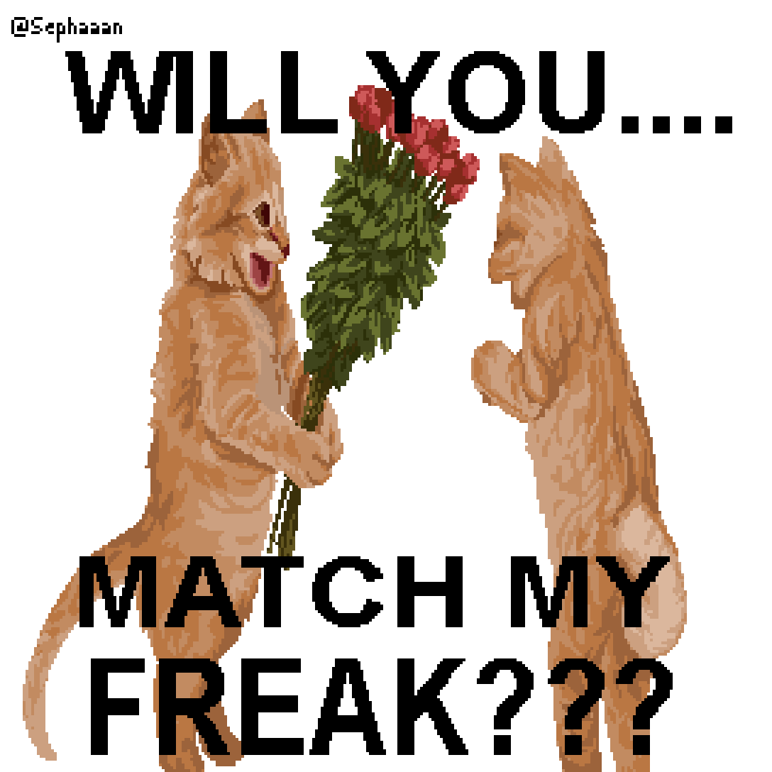 Pixilart - Freak cats by Sephaan