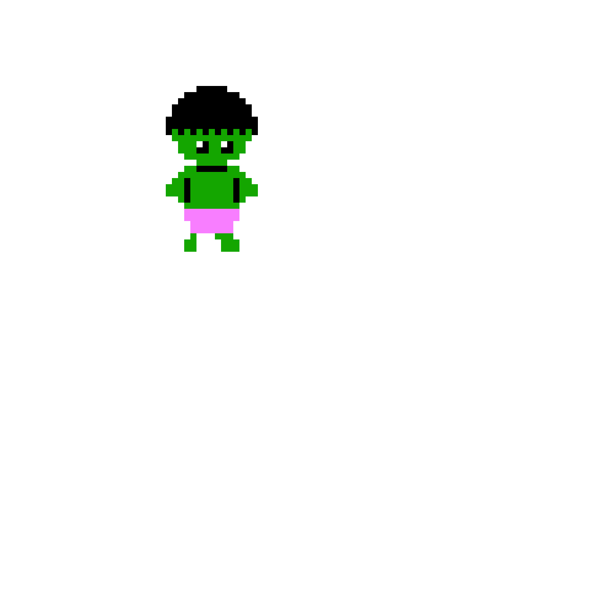 Pixilart - Hulk pixel art by Shadowblade84