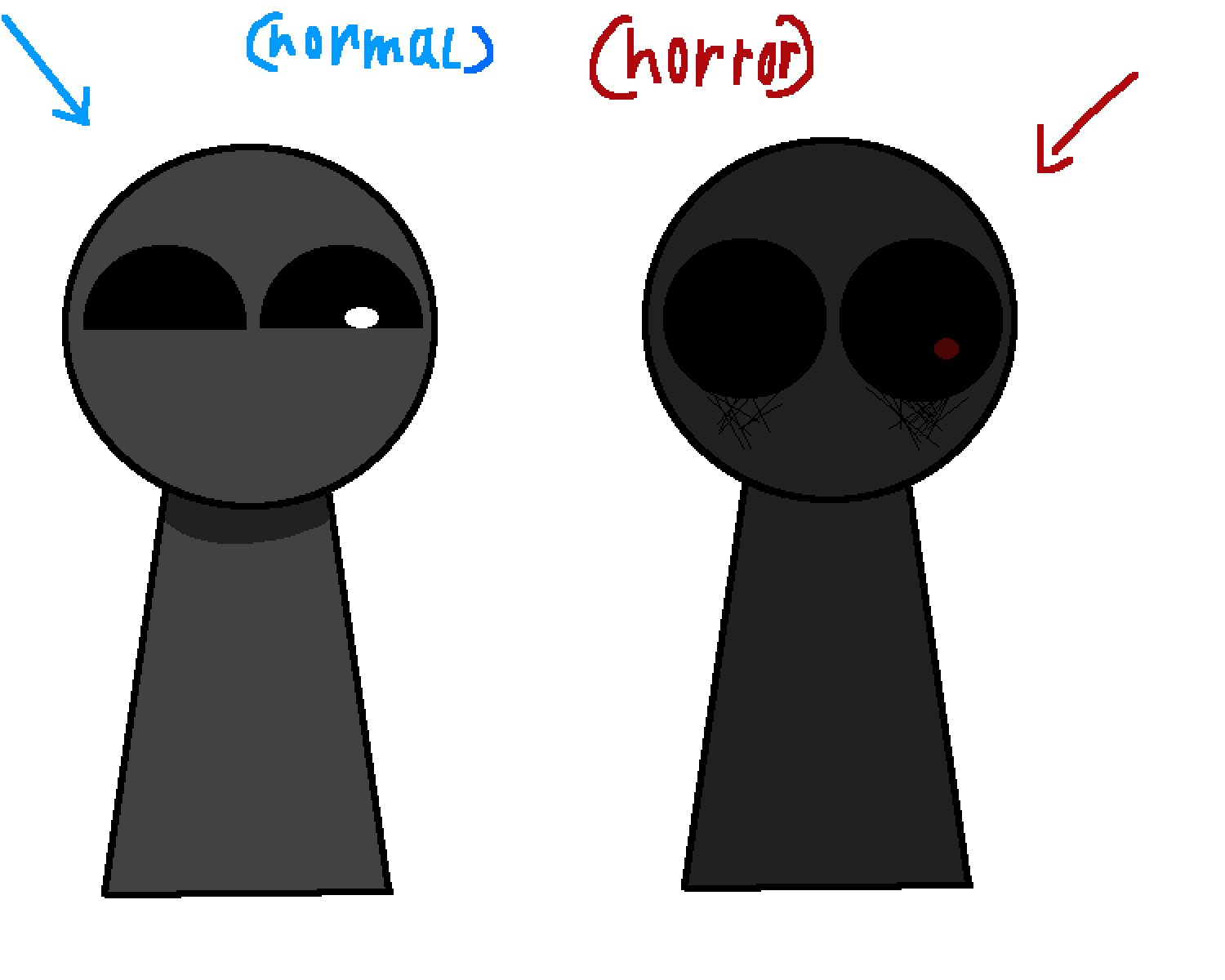 Pixilart - Sprunki base! by nadwae123