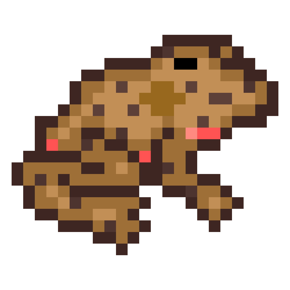 Pixilart - california red-legged tree frog by AManPreson