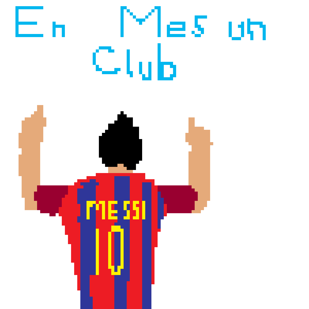 Pixilart - leo messi forever by Lionel-Gavi