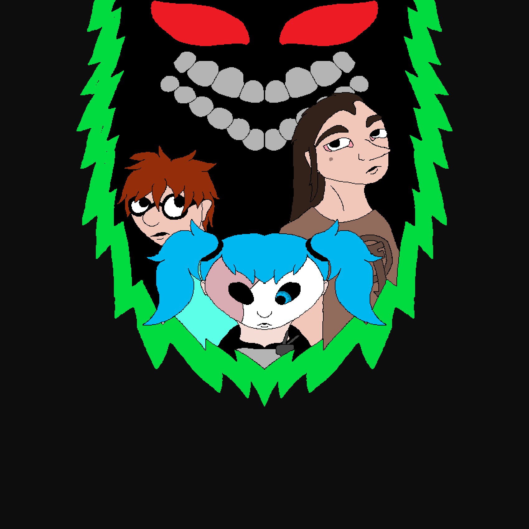 Pixilart - Sally Face Chapter Two, The Wretched by DemonHound666