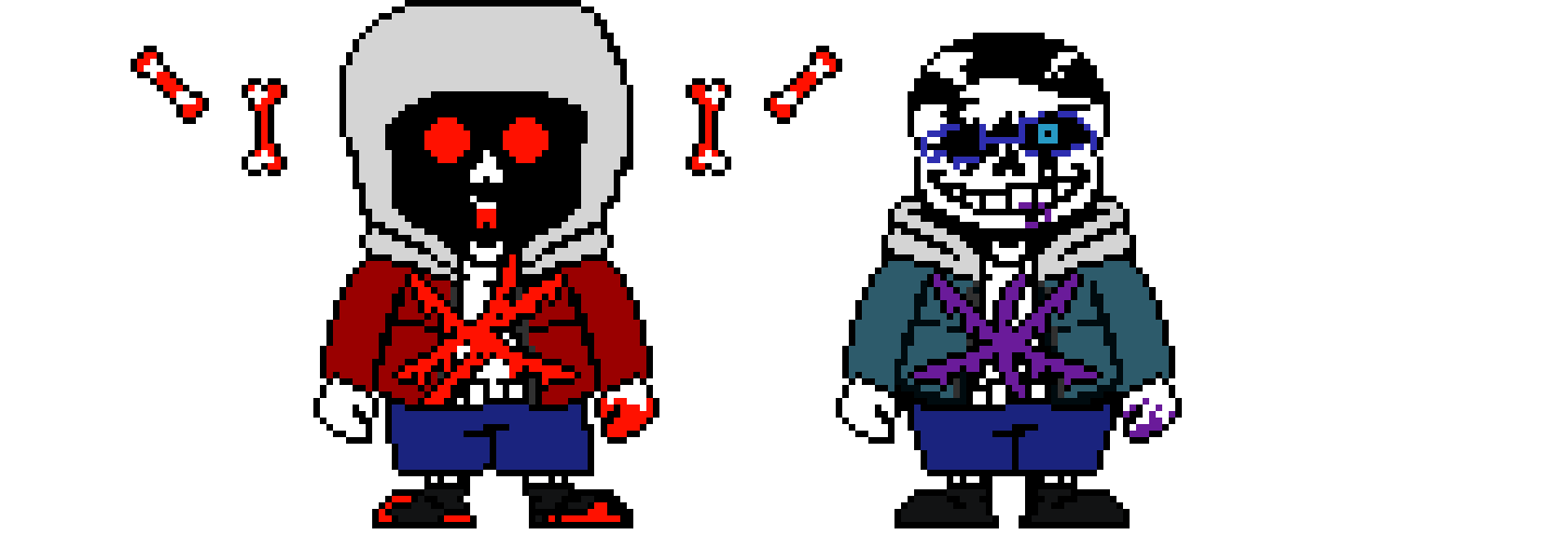 Pixilart - DOUBLE GAME TRIO PHASE 4 by TEAM-ULB-NO-OFI