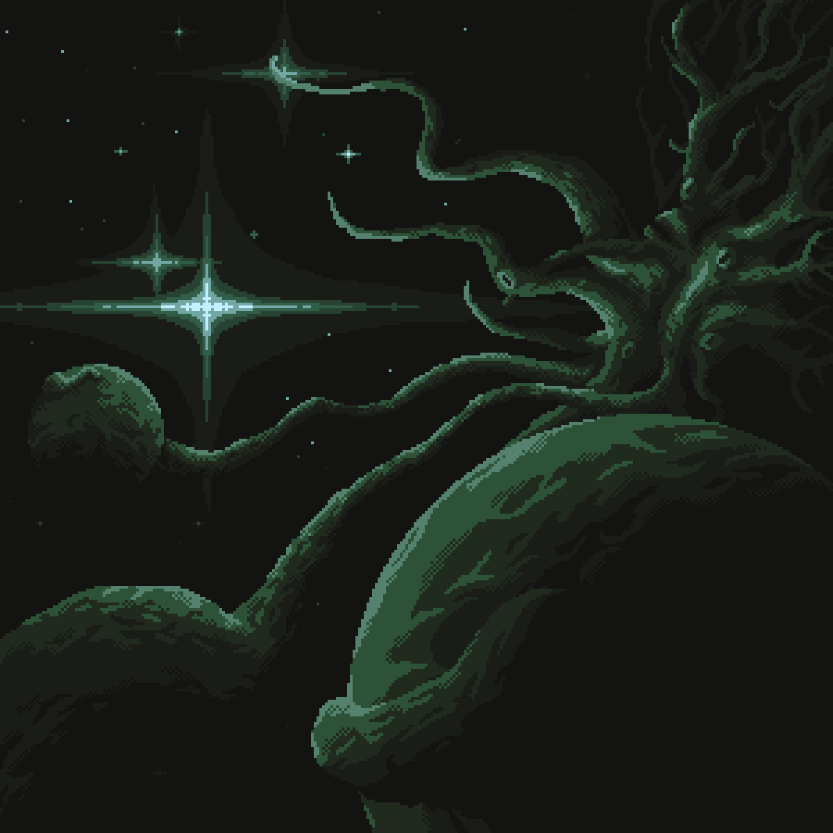 Pixilart - Space eater by Dareda