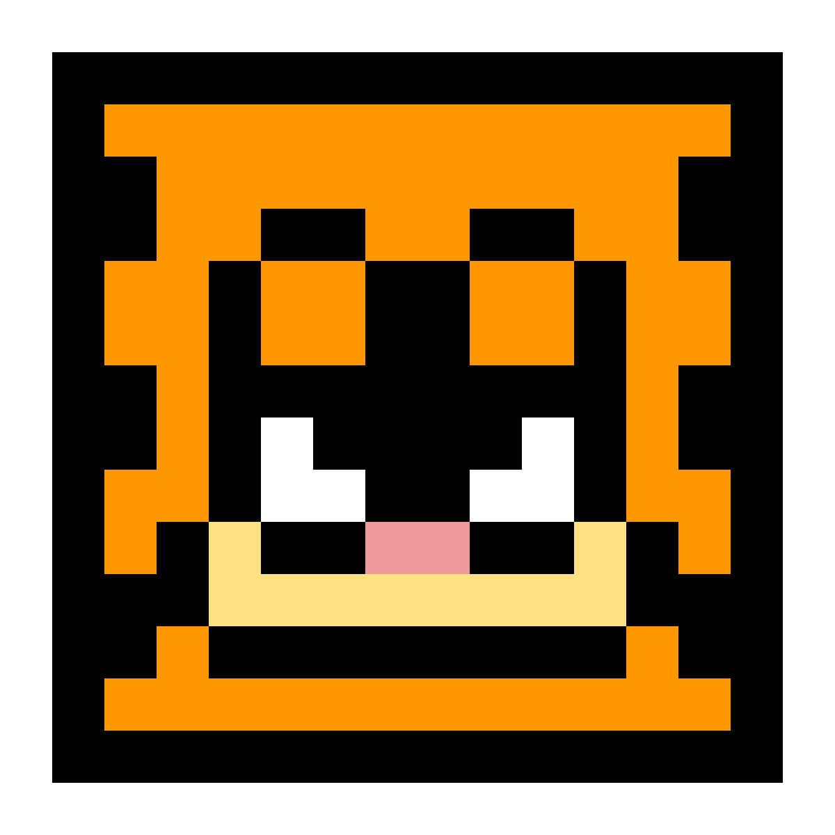 Pixilart - Garfield Cube by Borb-Thy-Great