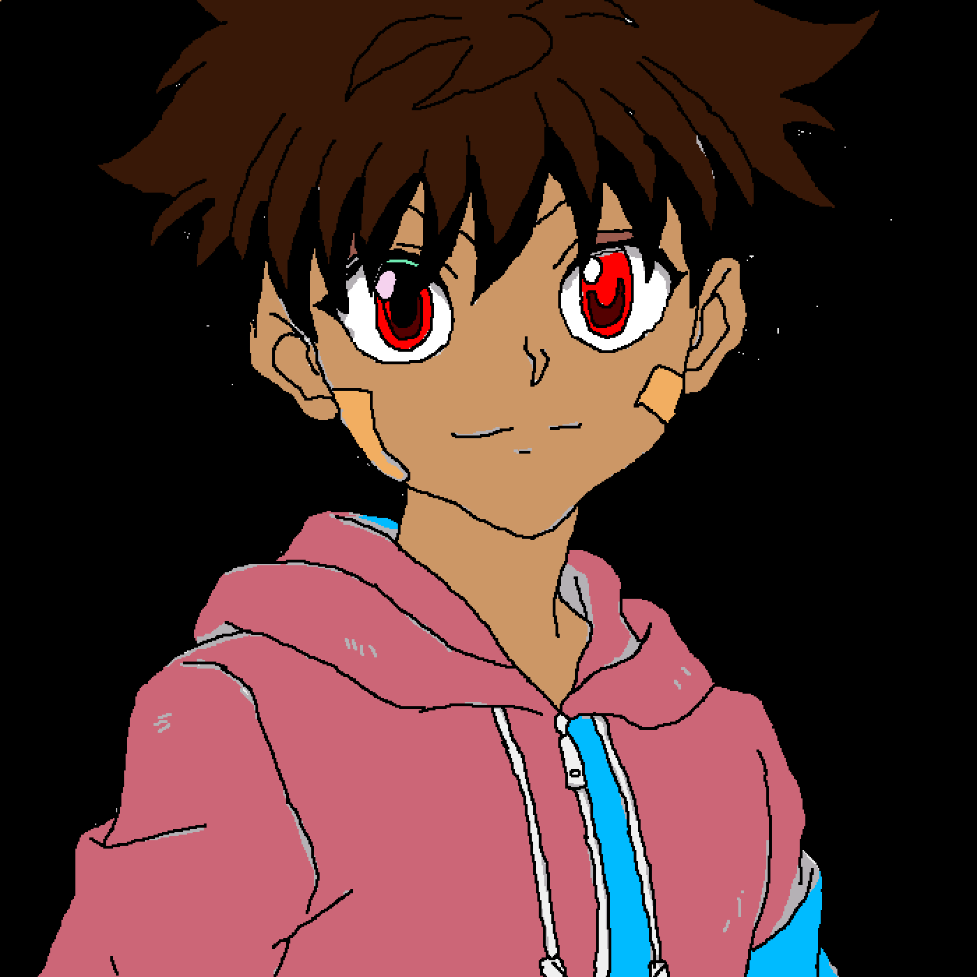 Pixilart - Killua Zoldyck Base hxh more easier one by Romeo787877