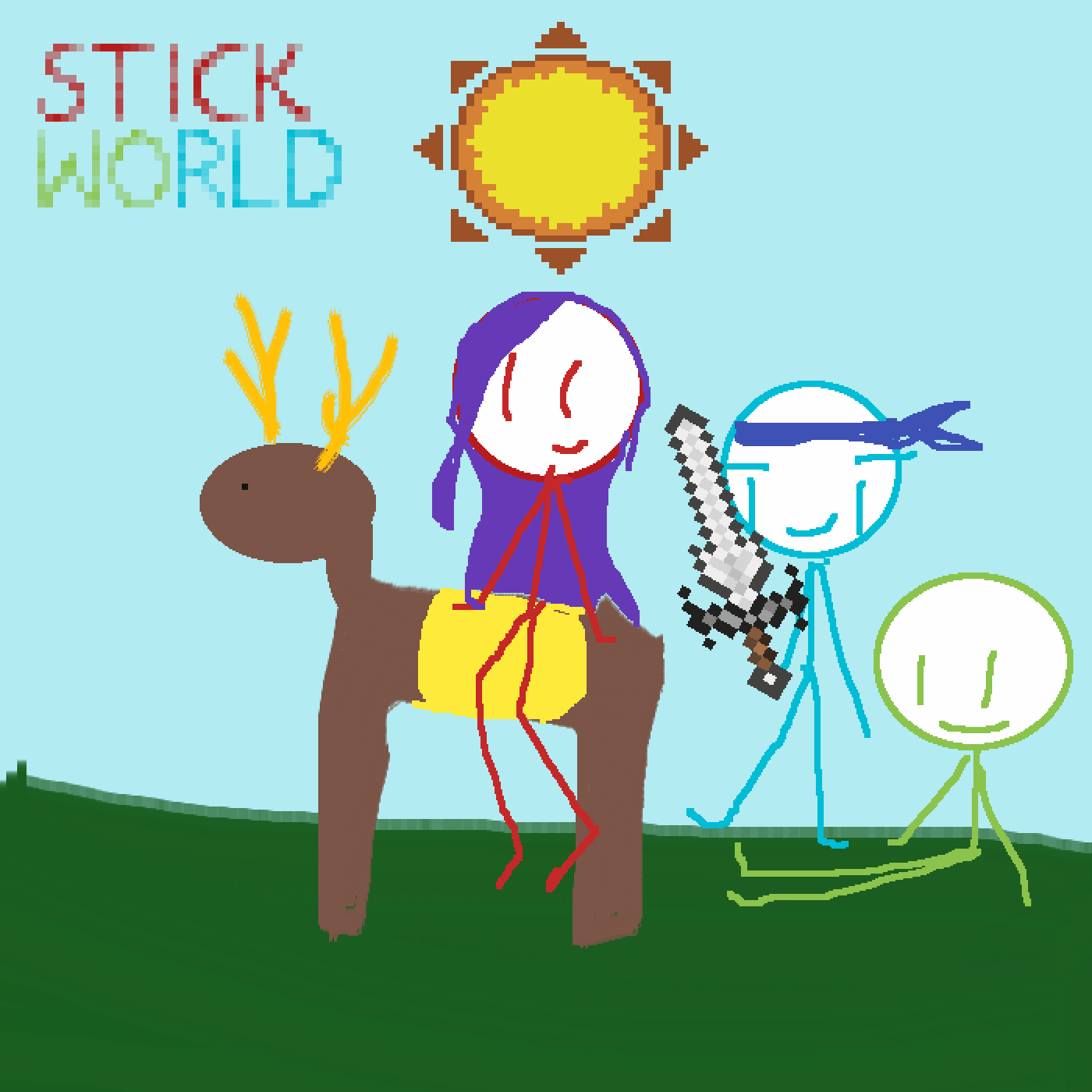 Episode 1 - Stickworld - Pixilart Comics