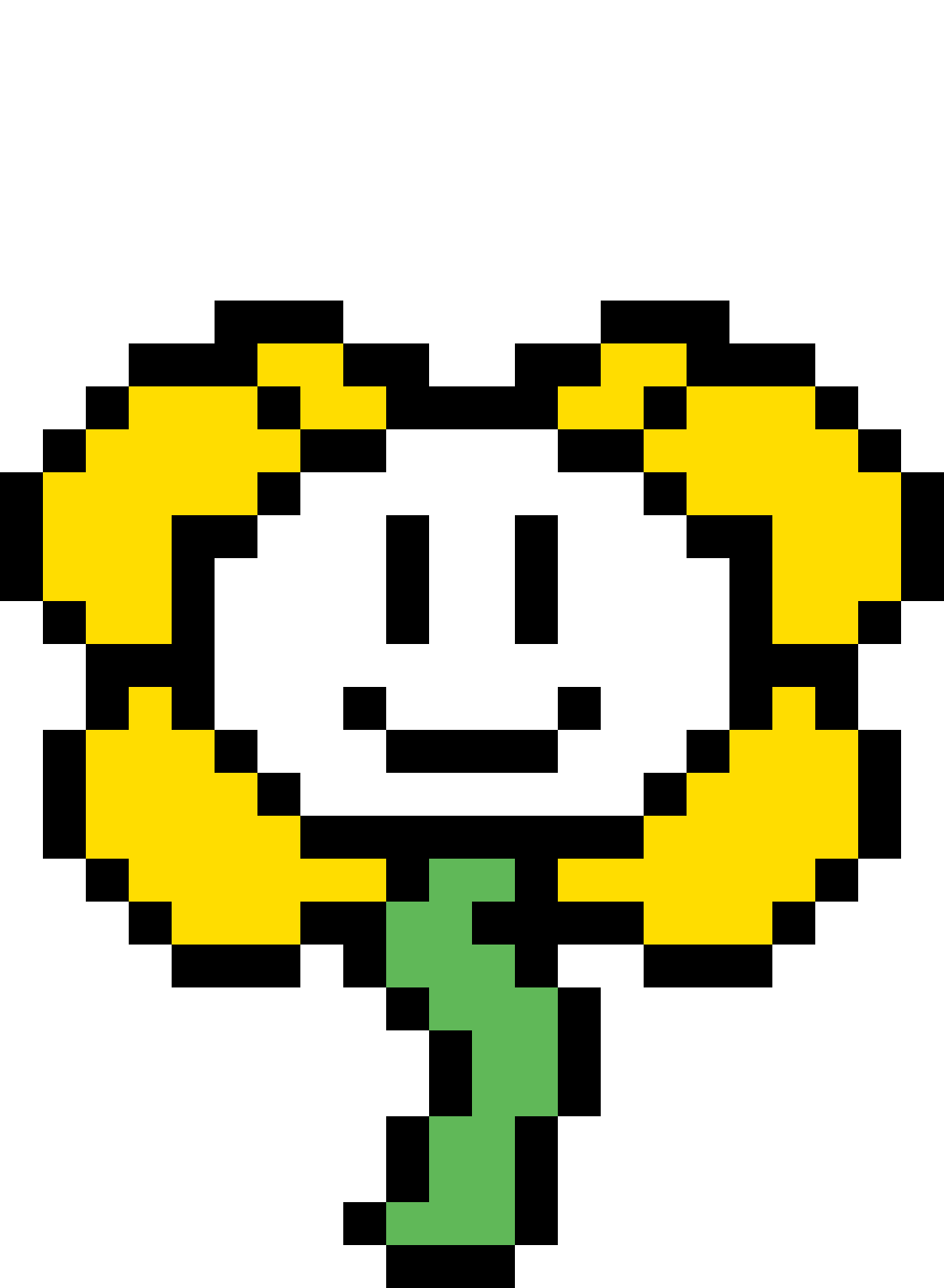Pixilart - Flowey ALL SPRITES by SomberGem
