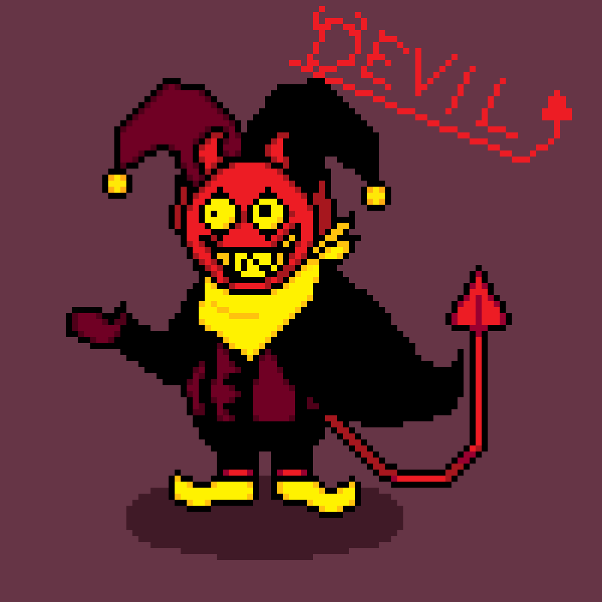 Pixilart - Devil Spamtower fanart by Skelebones