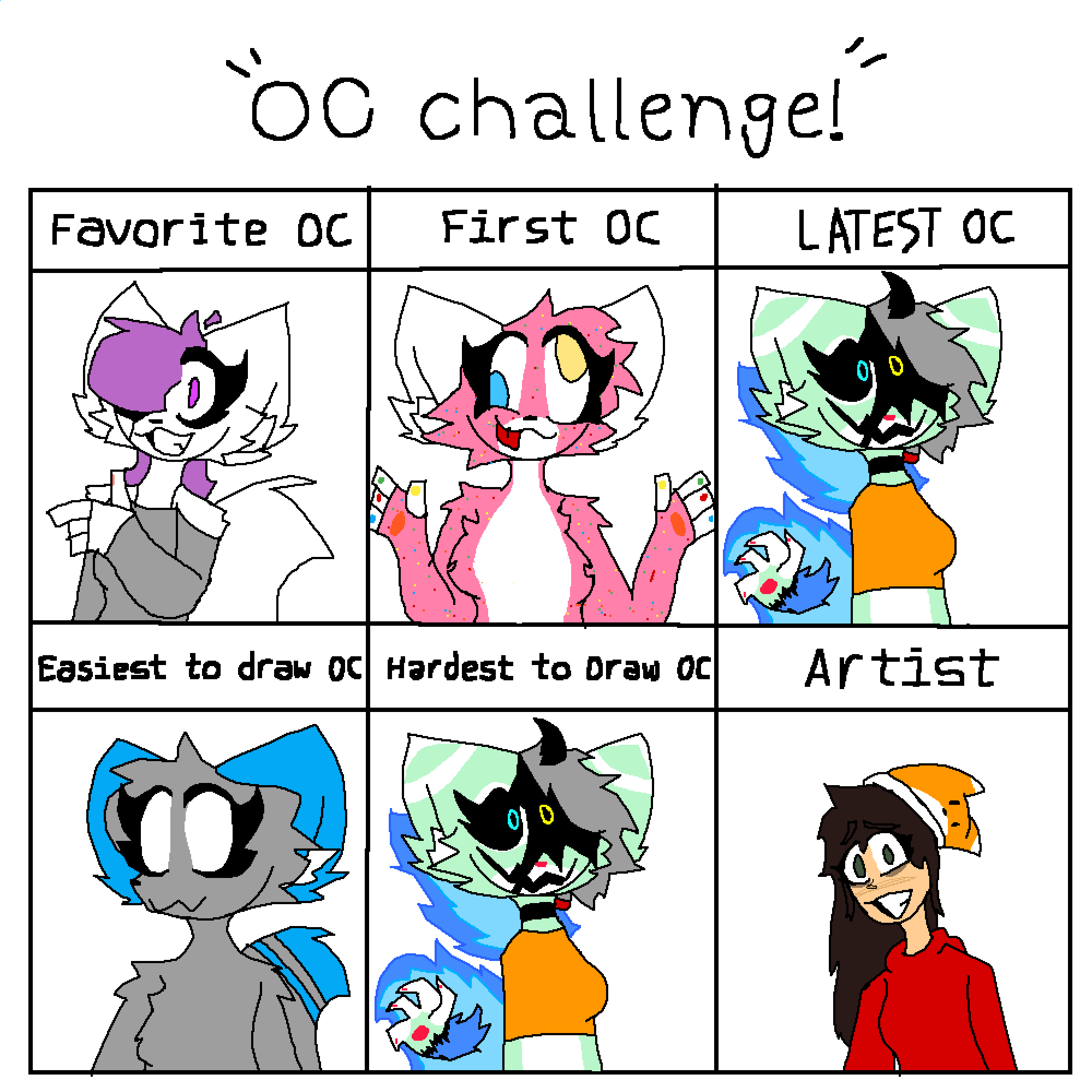 Pixilart Oc Challenge By A Fox Named Nix 