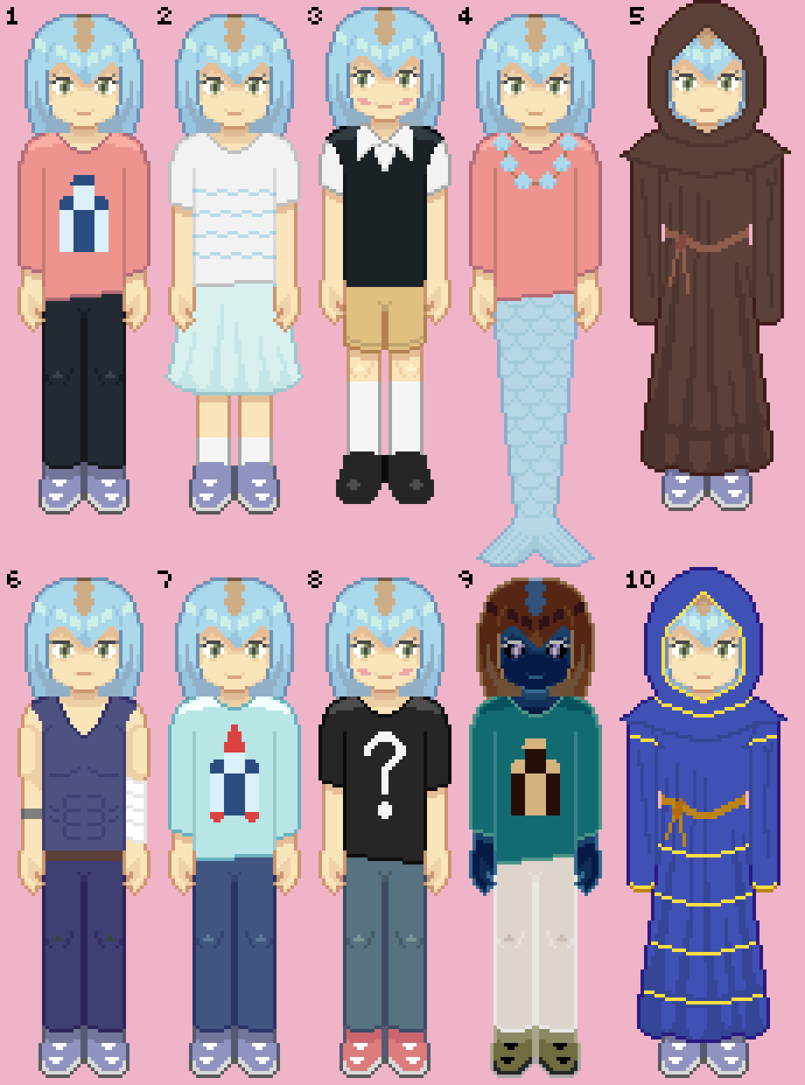 Pixel Art of Omori characters (Help!) - TKOY - OMORI (Video Game ...