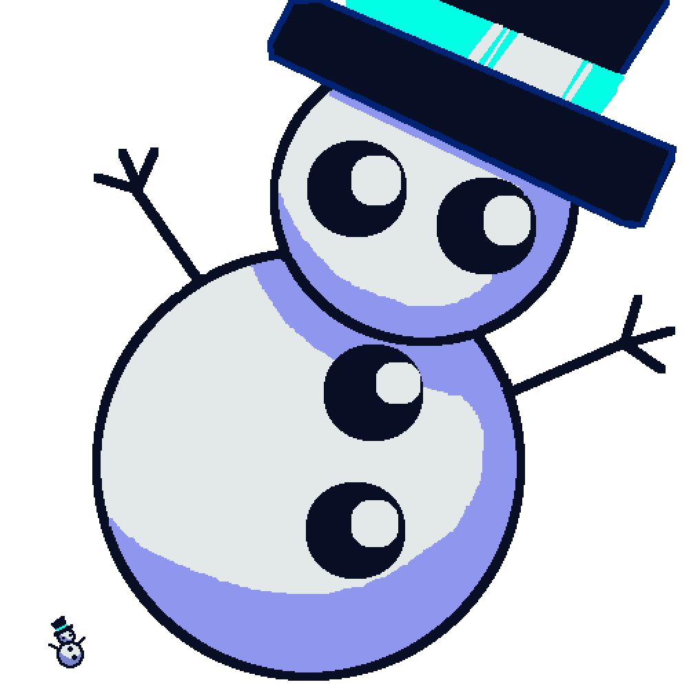 Pixilart - giant snowie by Nick333