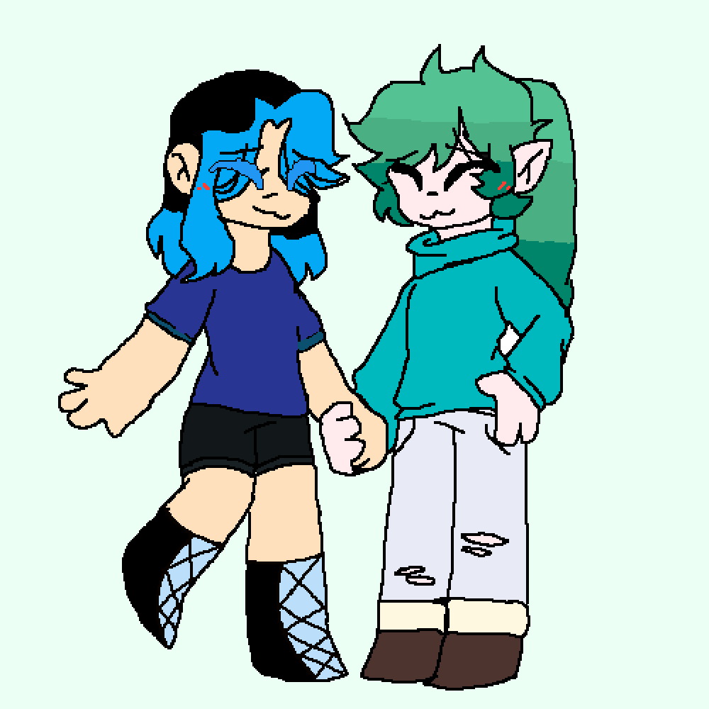 Pixilart - Sam and kiki by murderdronesV