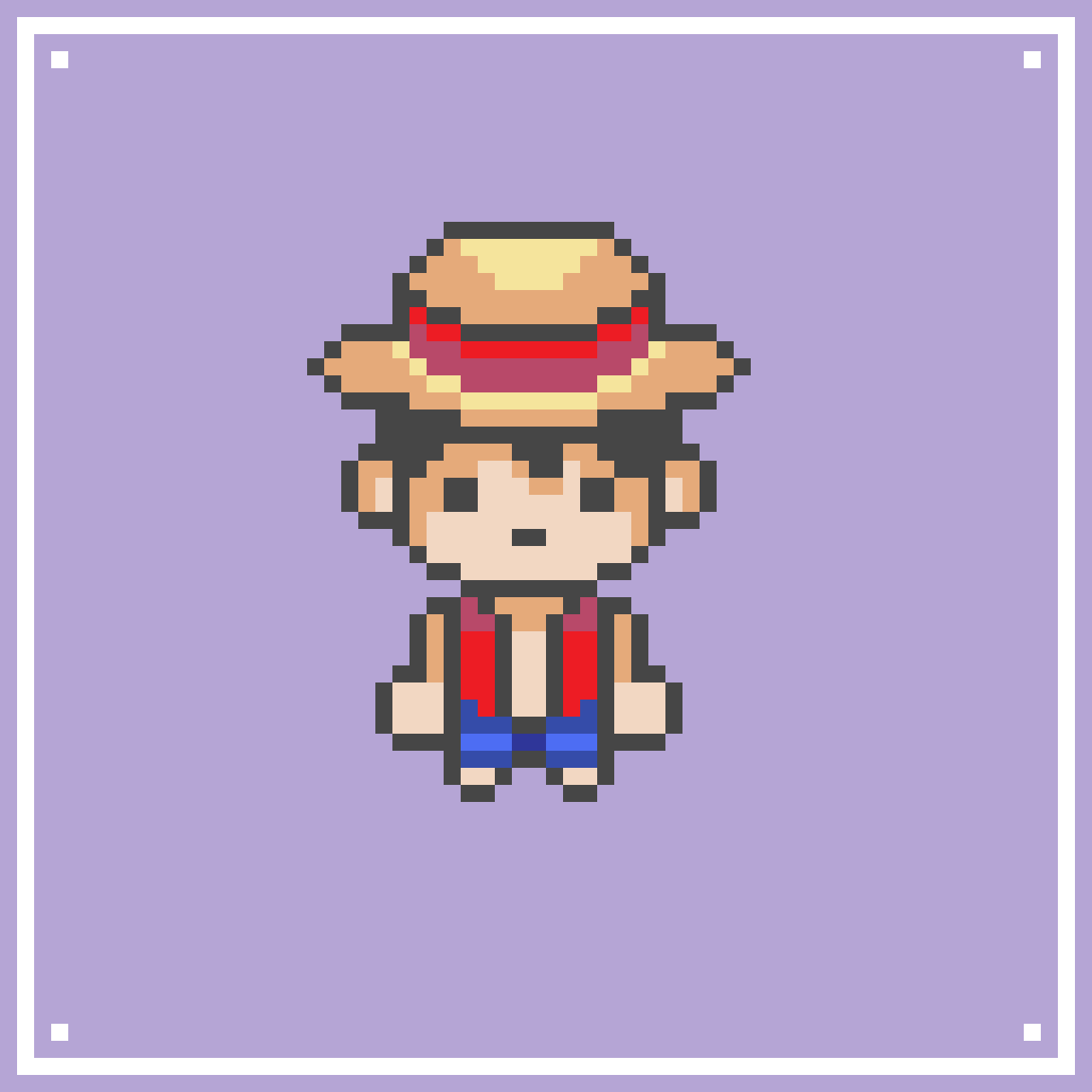 Pixilart - luffy by Krishi352