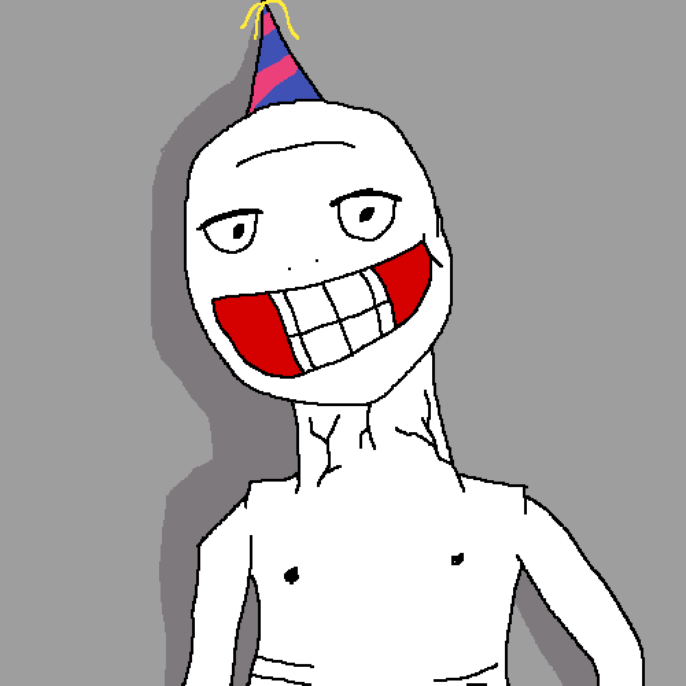 Pixilart - Smiley Sam by Dotsinlines