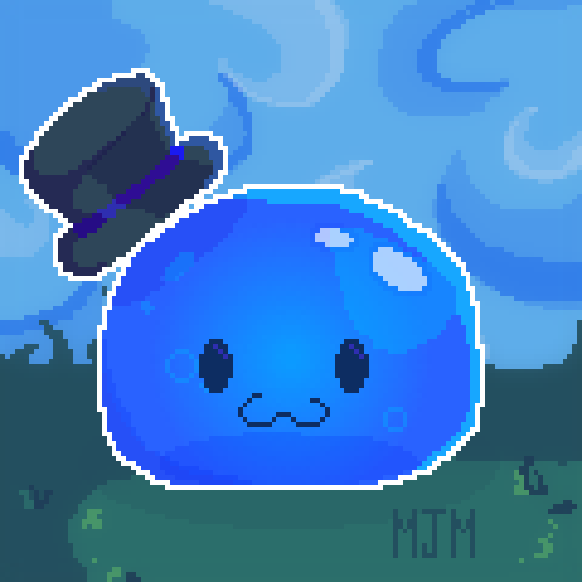 Pixilart - 🔵 -Goober- 🔵 by YellowBellow