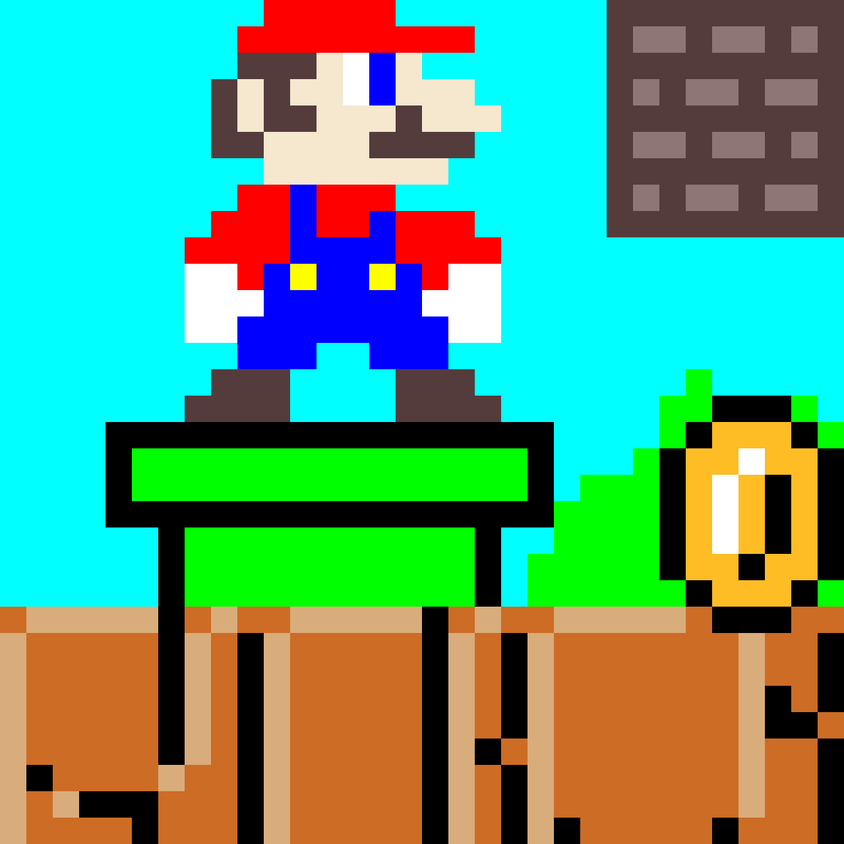 Pixilart - Super mario bros. by Gota-331