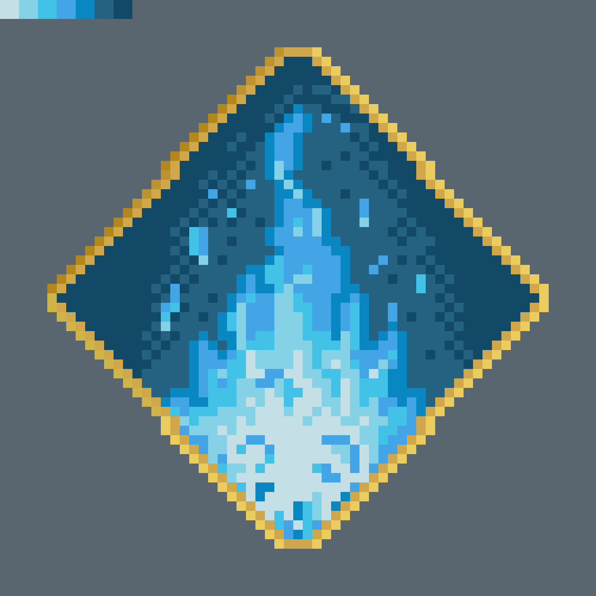 Pixilart - Epic Spell: Hellfire 63x63 by Chester-T