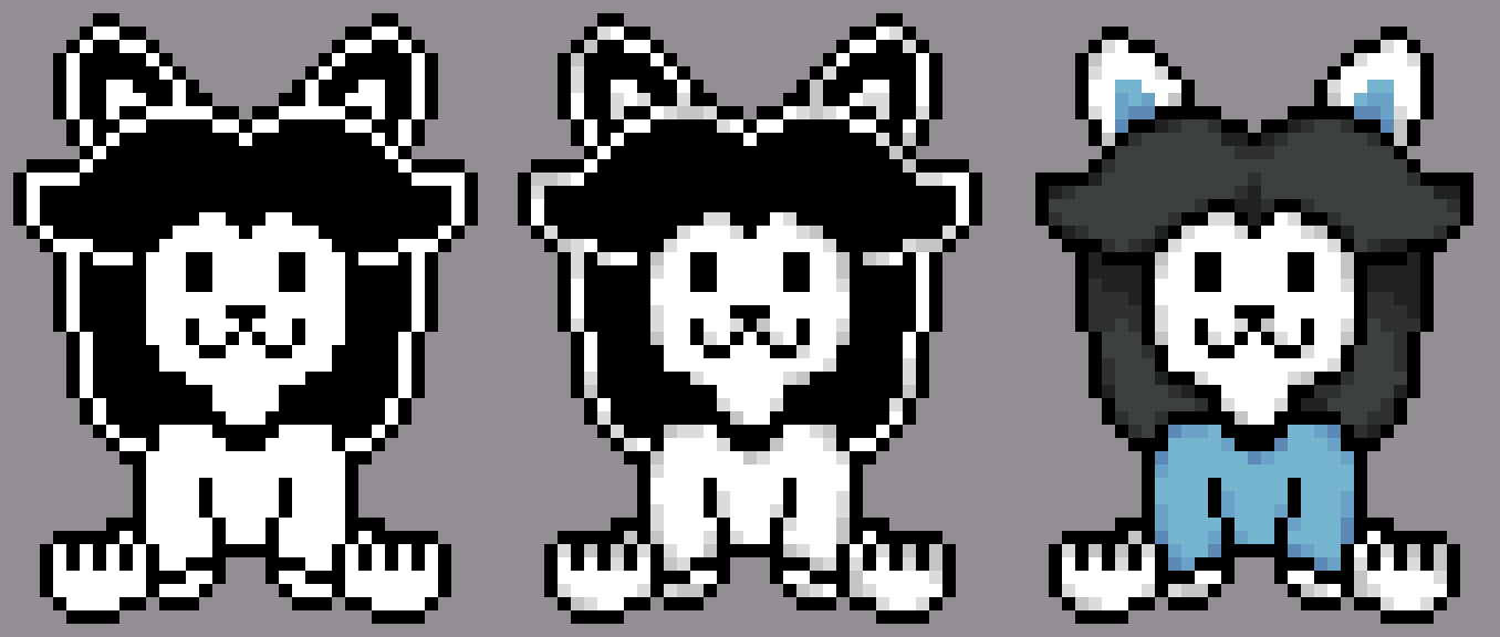 Pixilart - Temmie sprite by UndertaleFan253